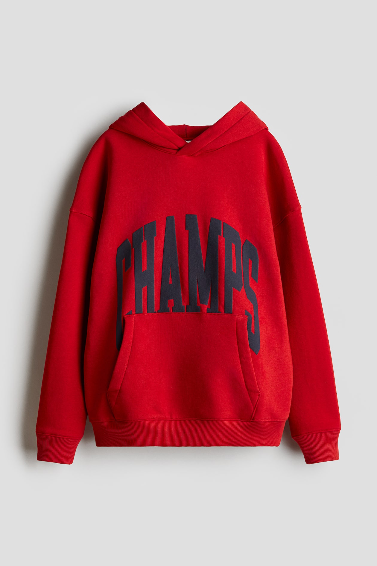 Chandail à capuchon - Rouge vif/Champs - ENFANT | H&M CA