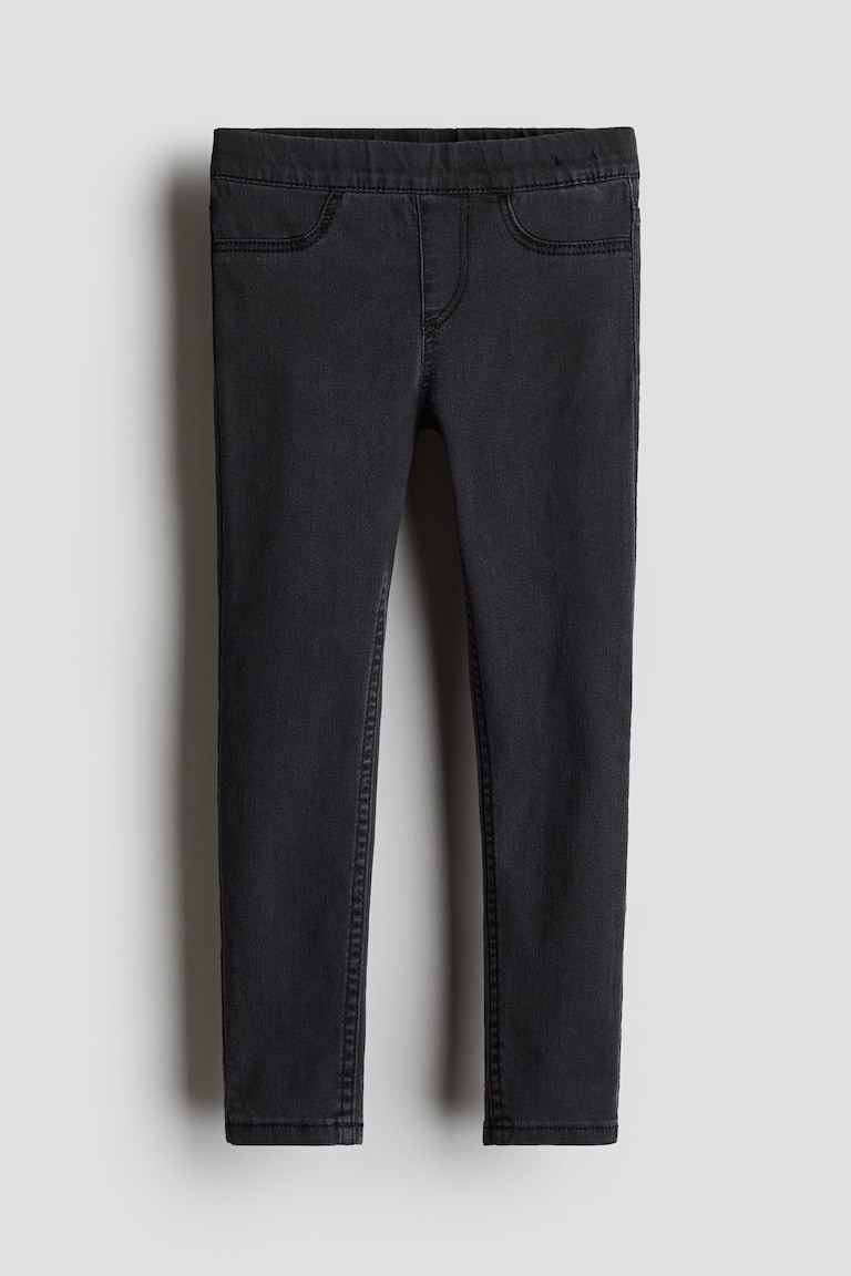 Denim Jeggings - Faded black - Kids | H&M US