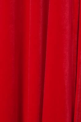 Langes Velourskleid - Rot - Ladies | H&M DE