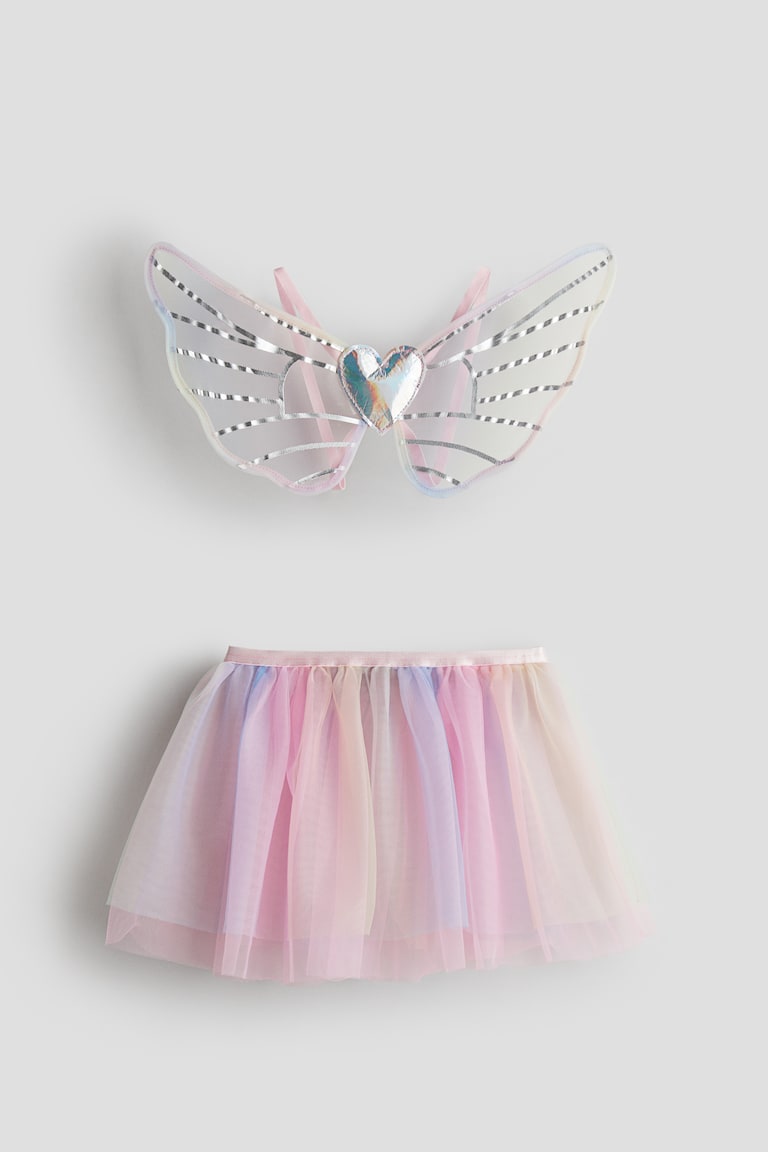 Pink 2-piece fancy dress set for kids | H&M GB