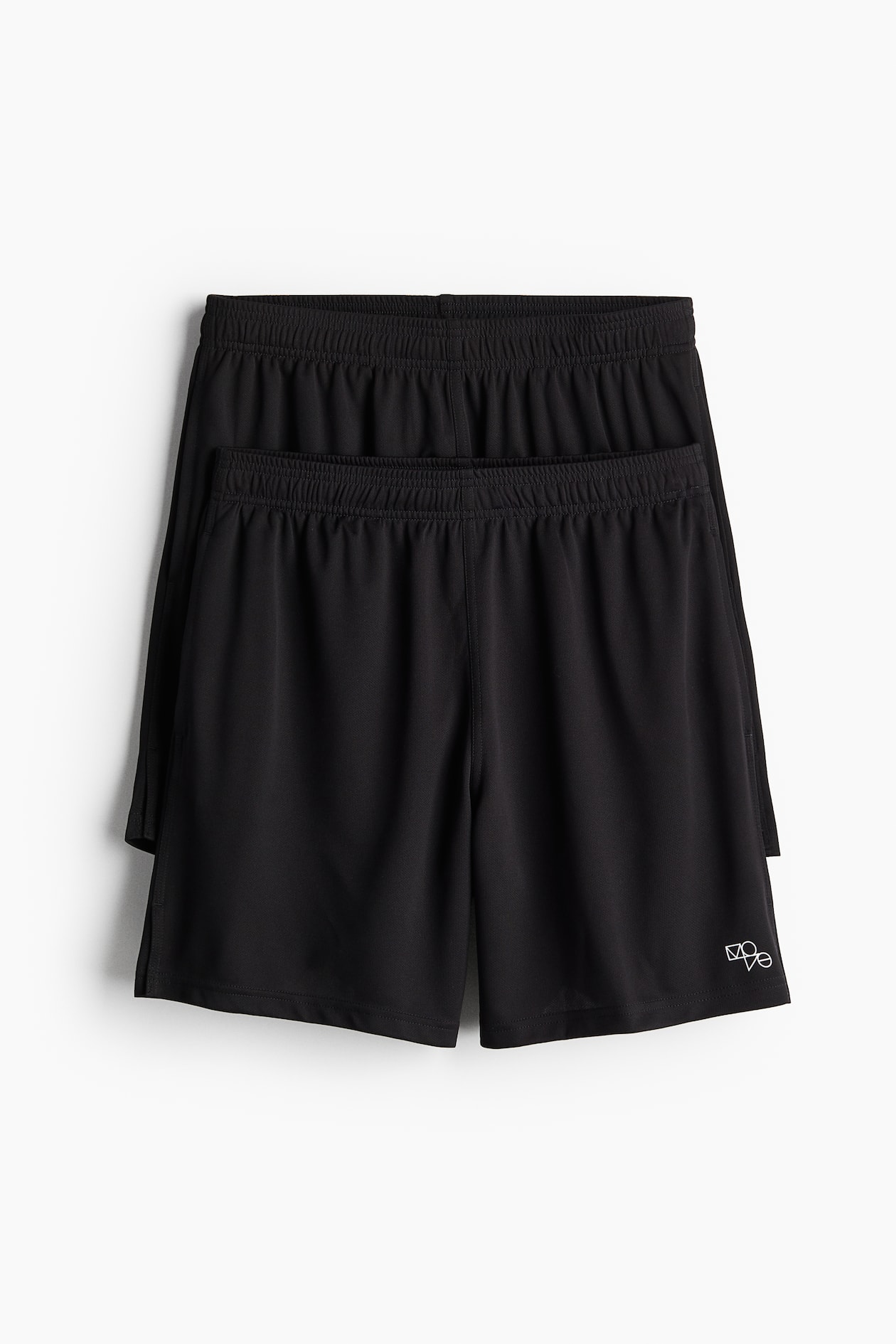 Men’s Black 2-Pack Sports Shorts with DryMove™ | H&M US