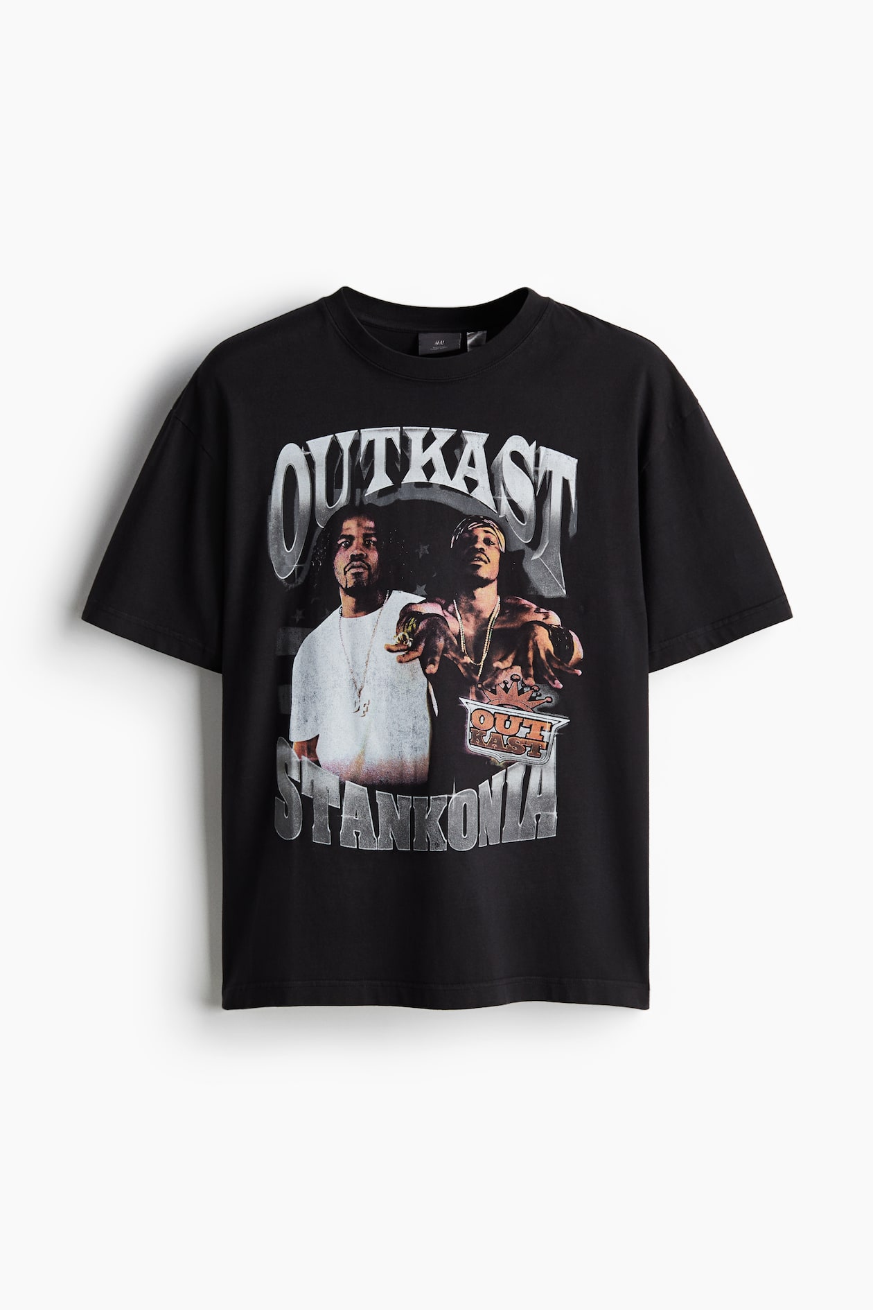 Loose Fit T-shirt - Black/Outkast - Men | H&M US