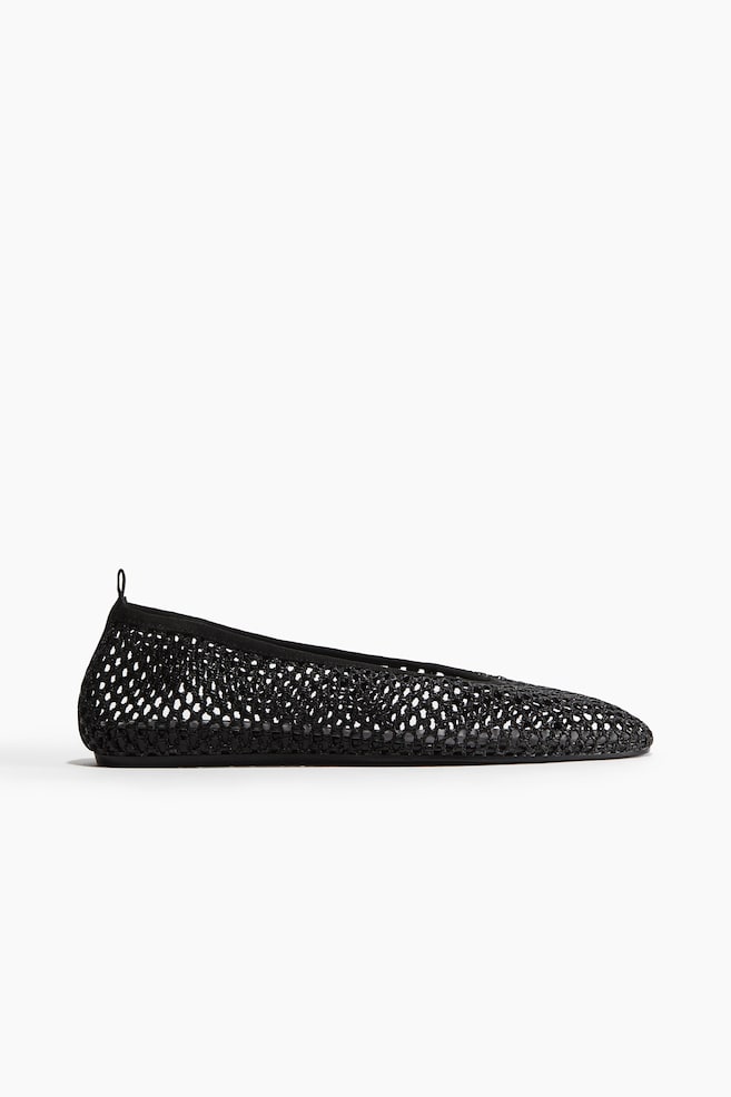 Women's Black Braided ballet pumps | H&M GB