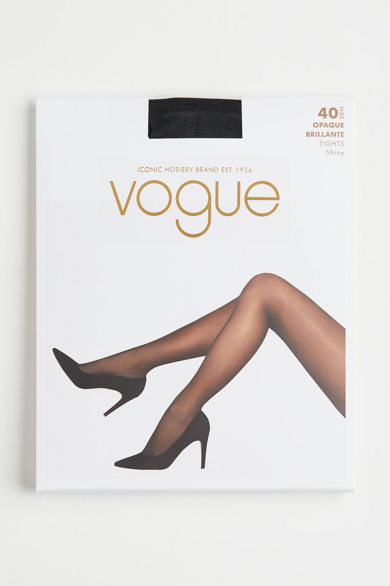 Opaque Brillante 40 Den Strumpfhose - Schwarz - Vogue - Ladies | H&M DE