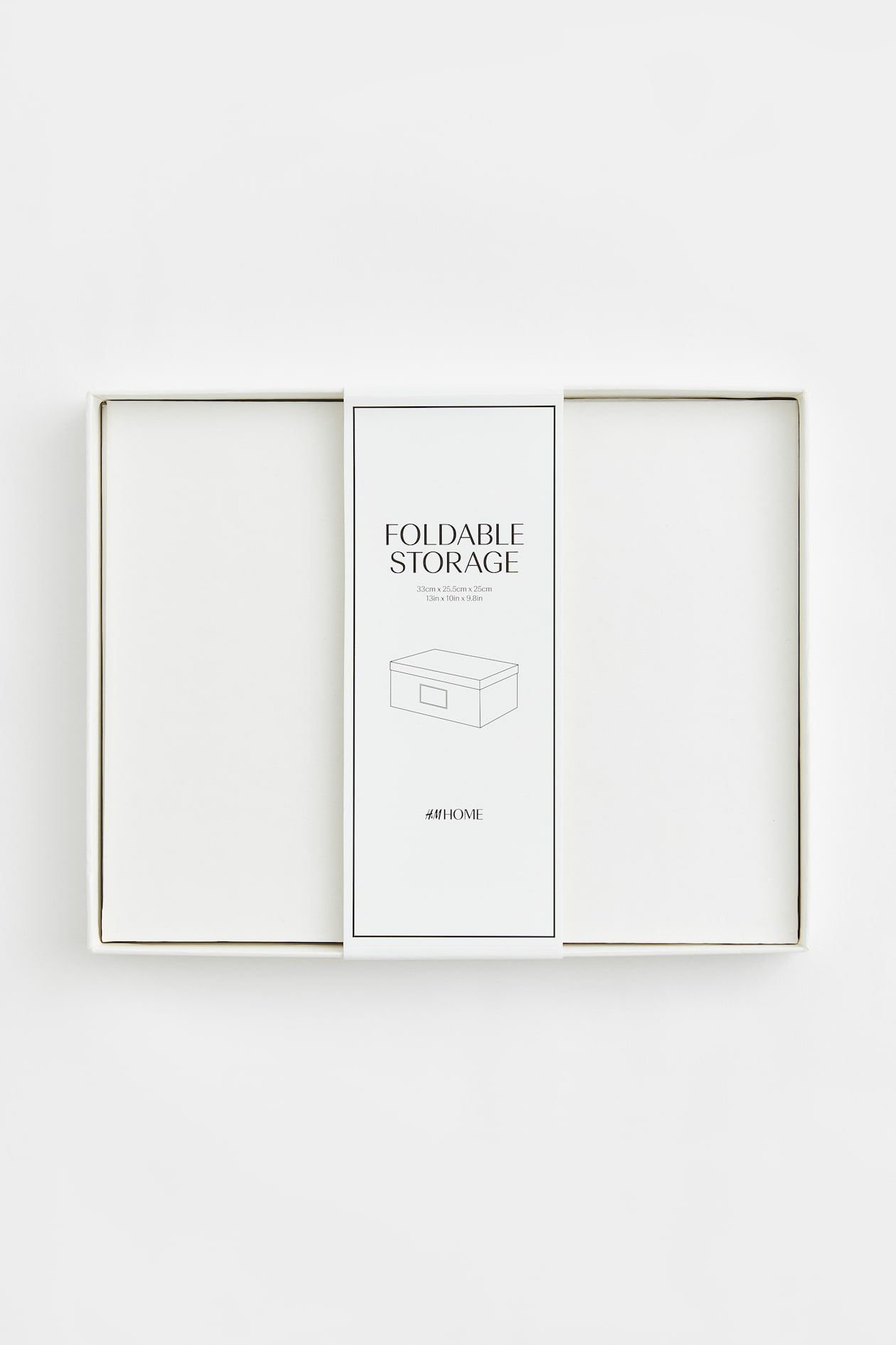 Large Storage Box with Lid - White - Home All | H&M CA