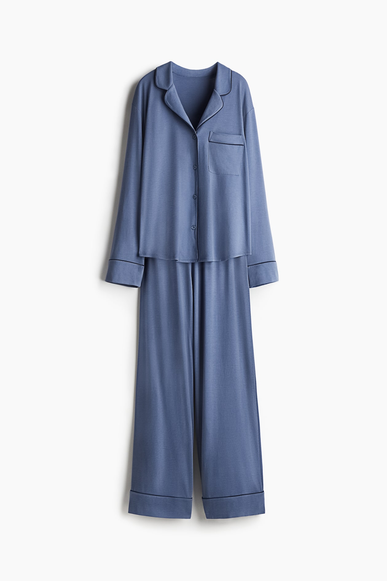 Women's Dusty blue Viscose-Blend Pajamas | H&M US