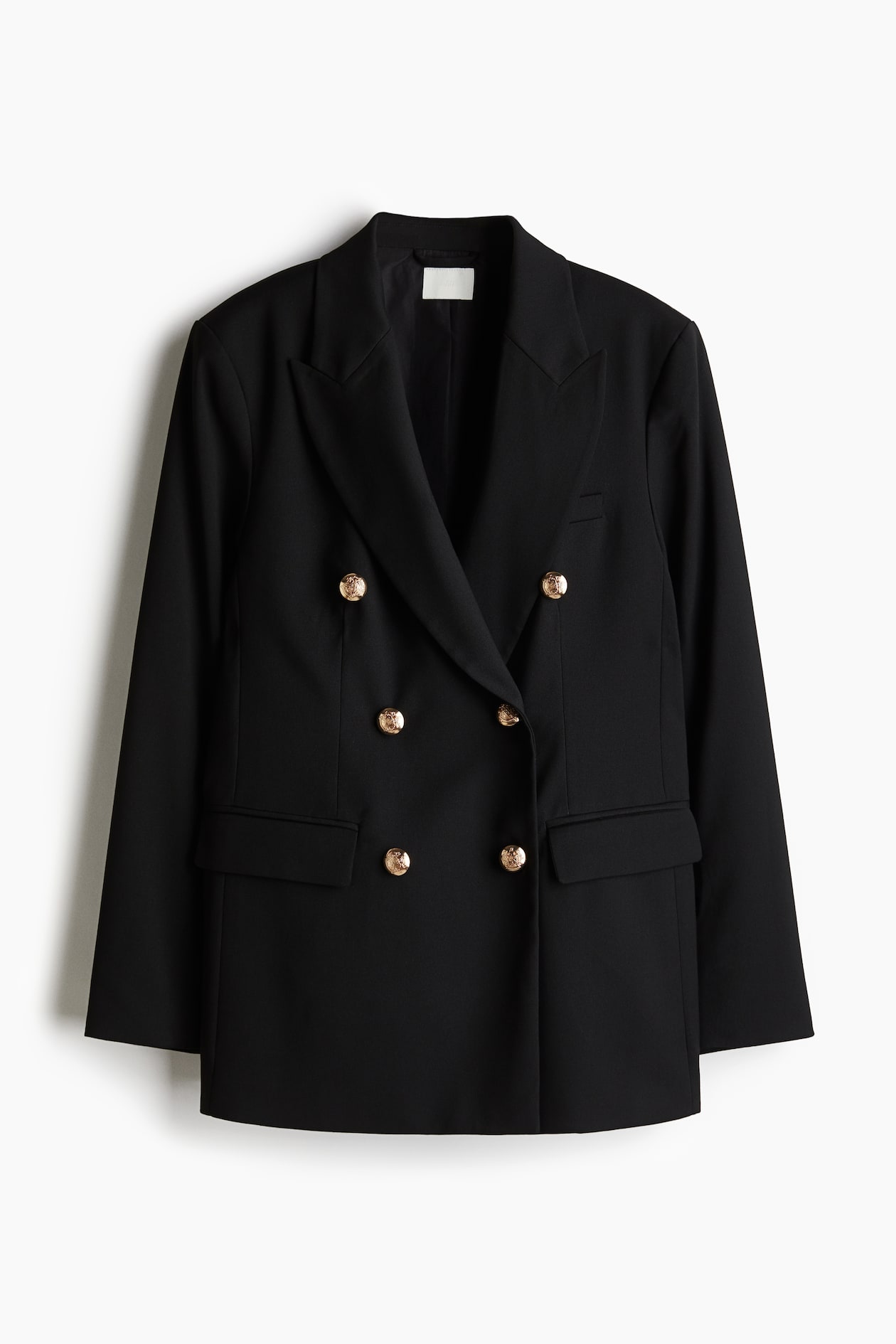 Women's Black Double-Breasted Blazer | H&M US