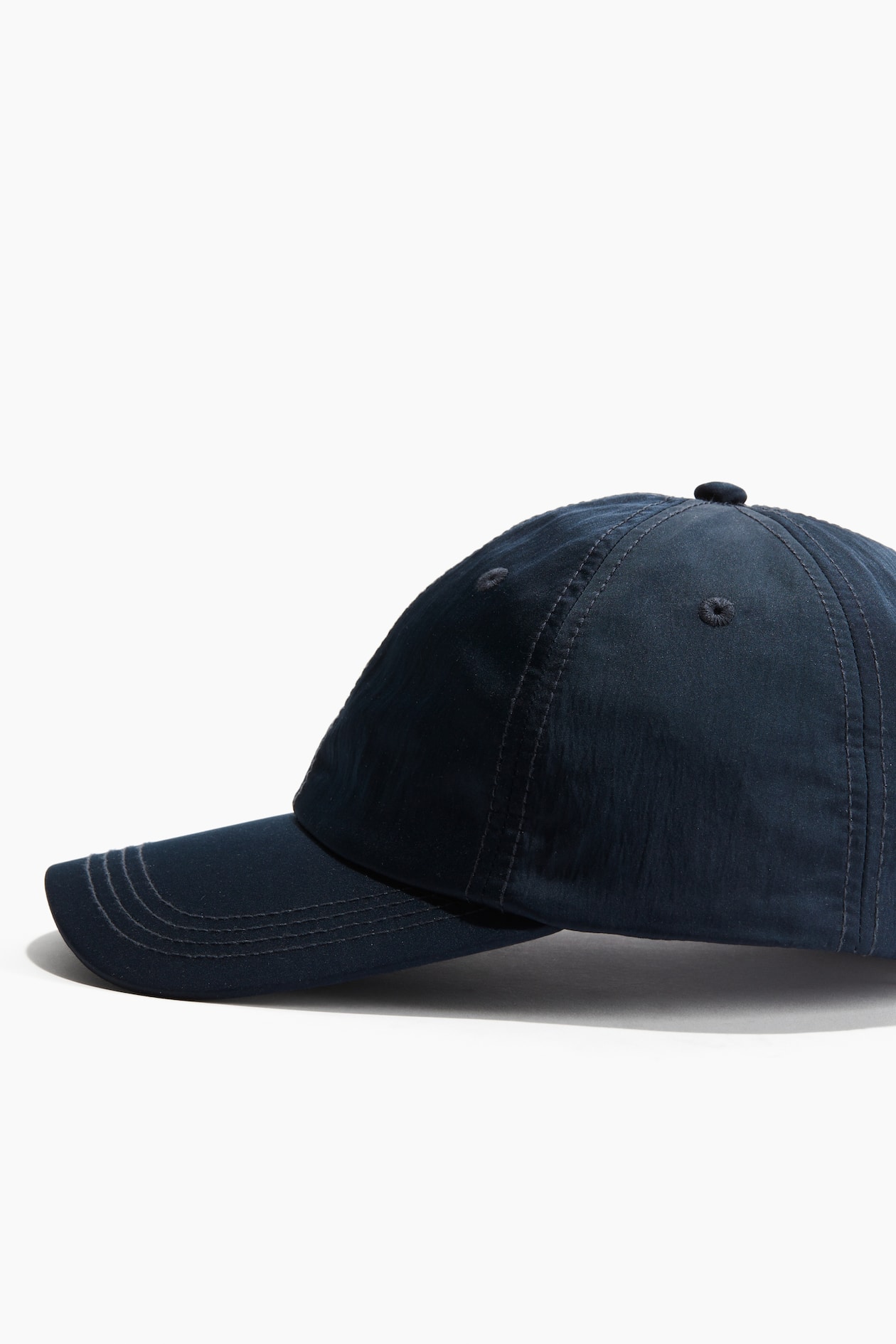 Women's Navy blue Cotton Twill Cap | H&M CA