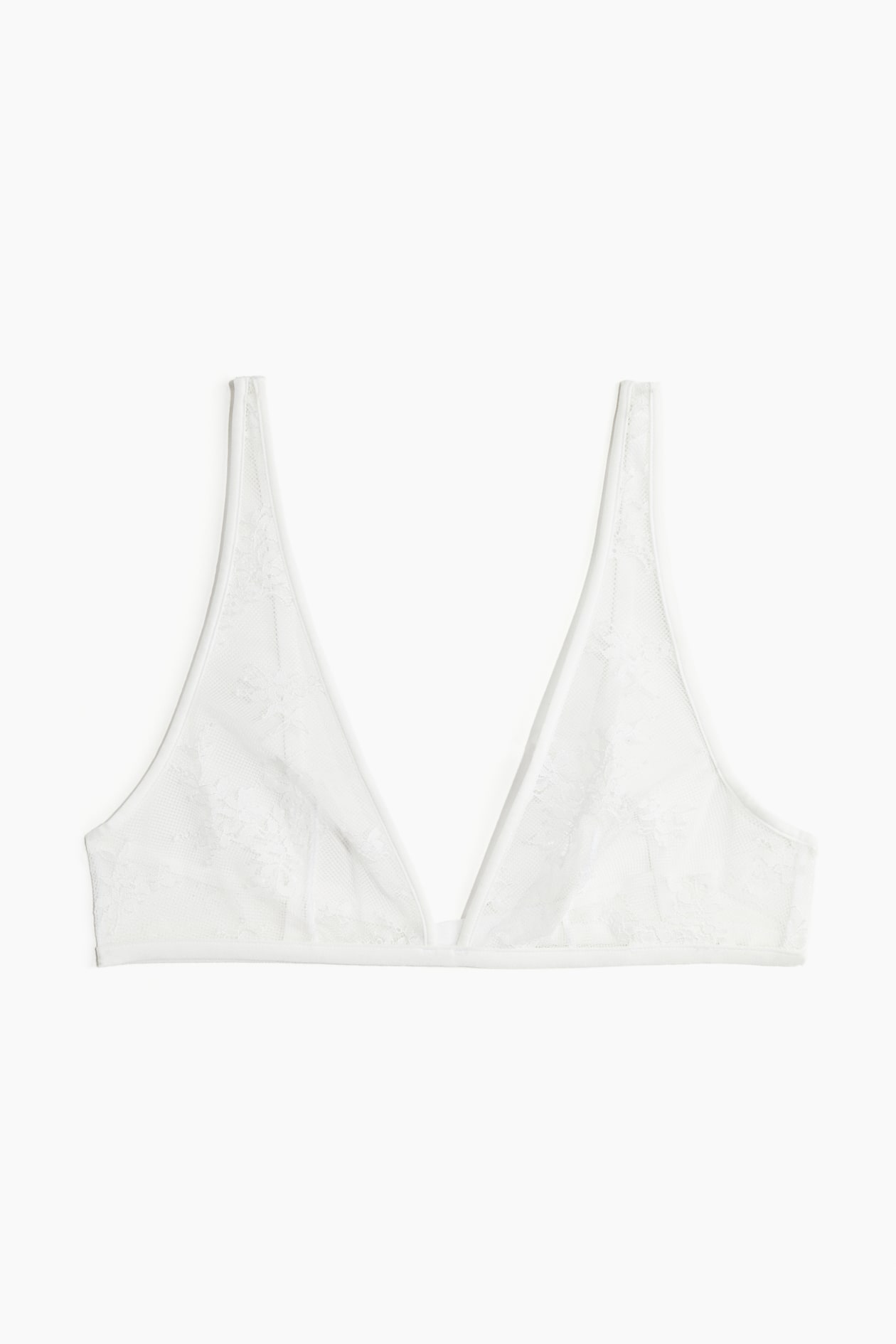 Unwattierter Soft-BH aus Spitze - Weiß - Ladies | H&M DE