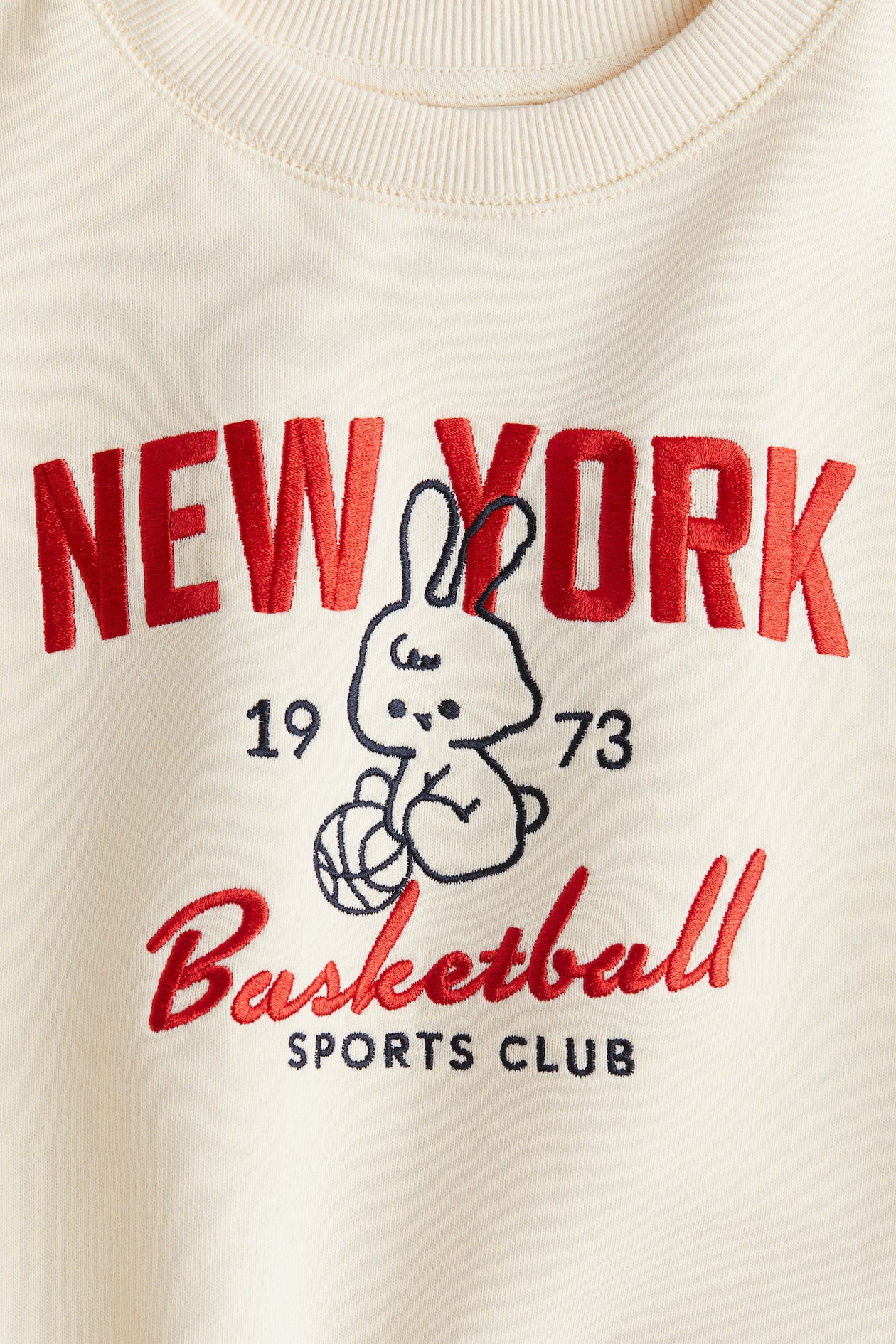 Light yellow/New York Sweatshirt with Motif for kids | H&M US