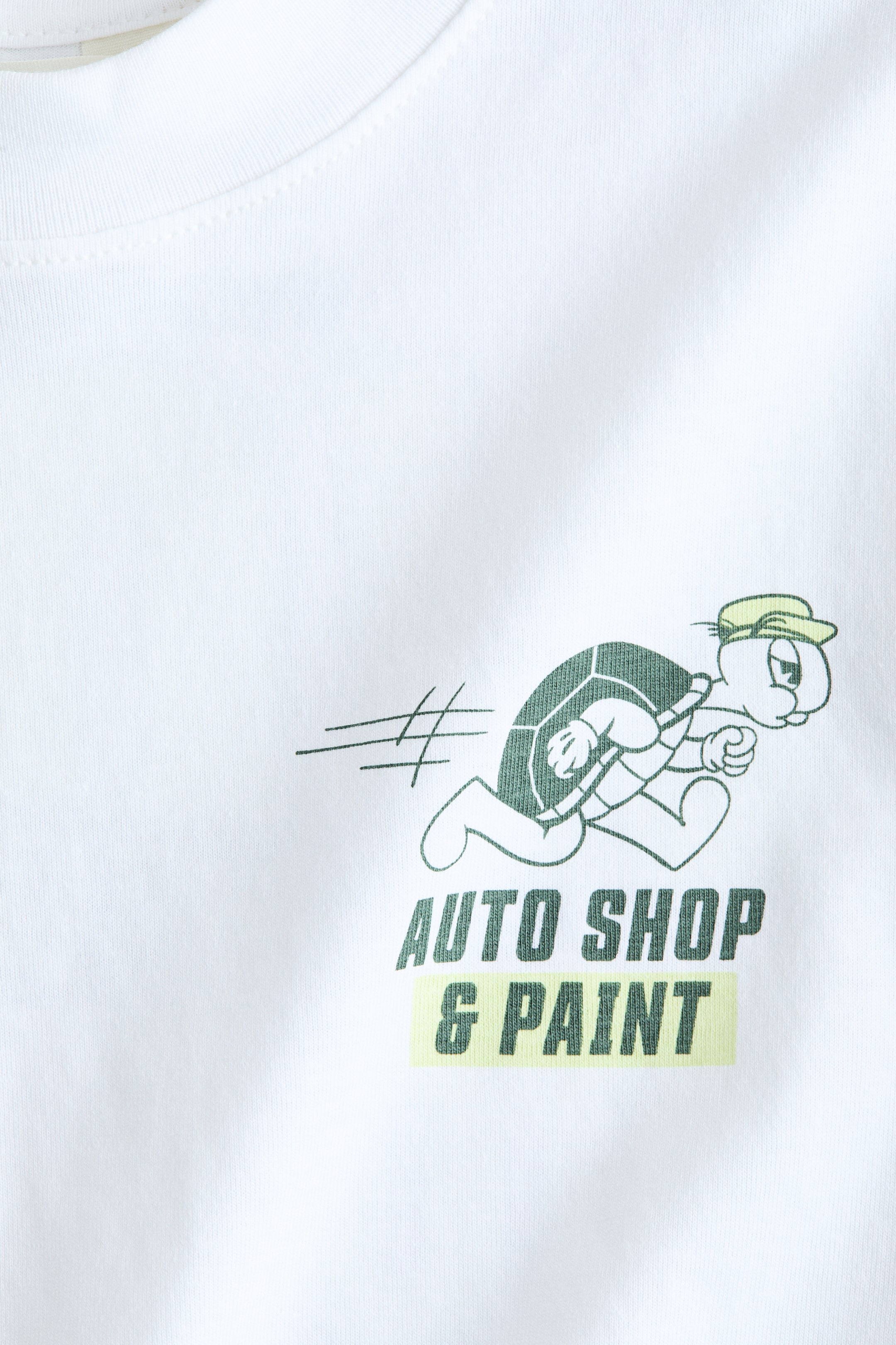 Loose-Fit Printed T-Shirt - White/turtles - Kids | H&M PH