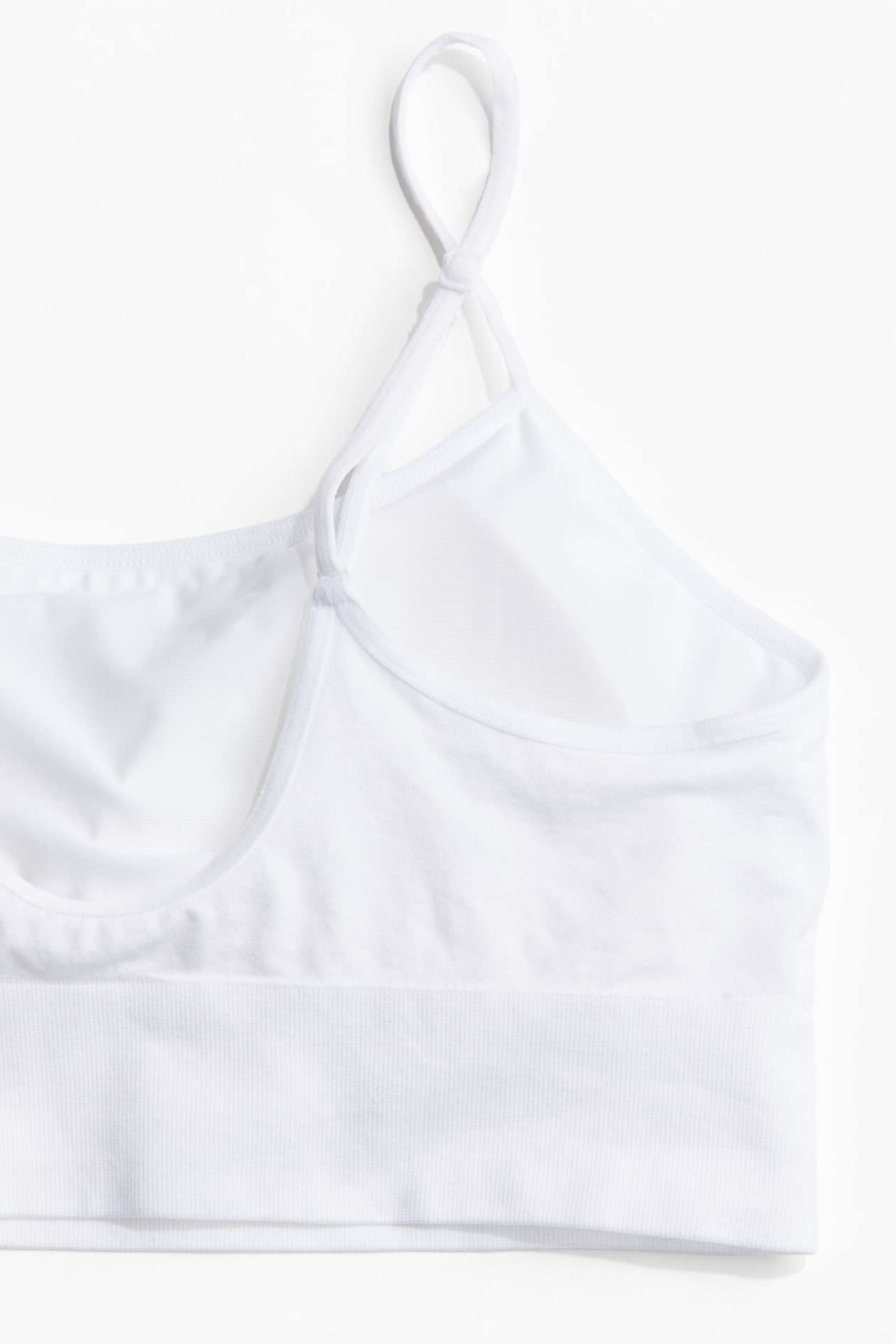 Seamless Padded Bralette - White - Ladies | H&M US