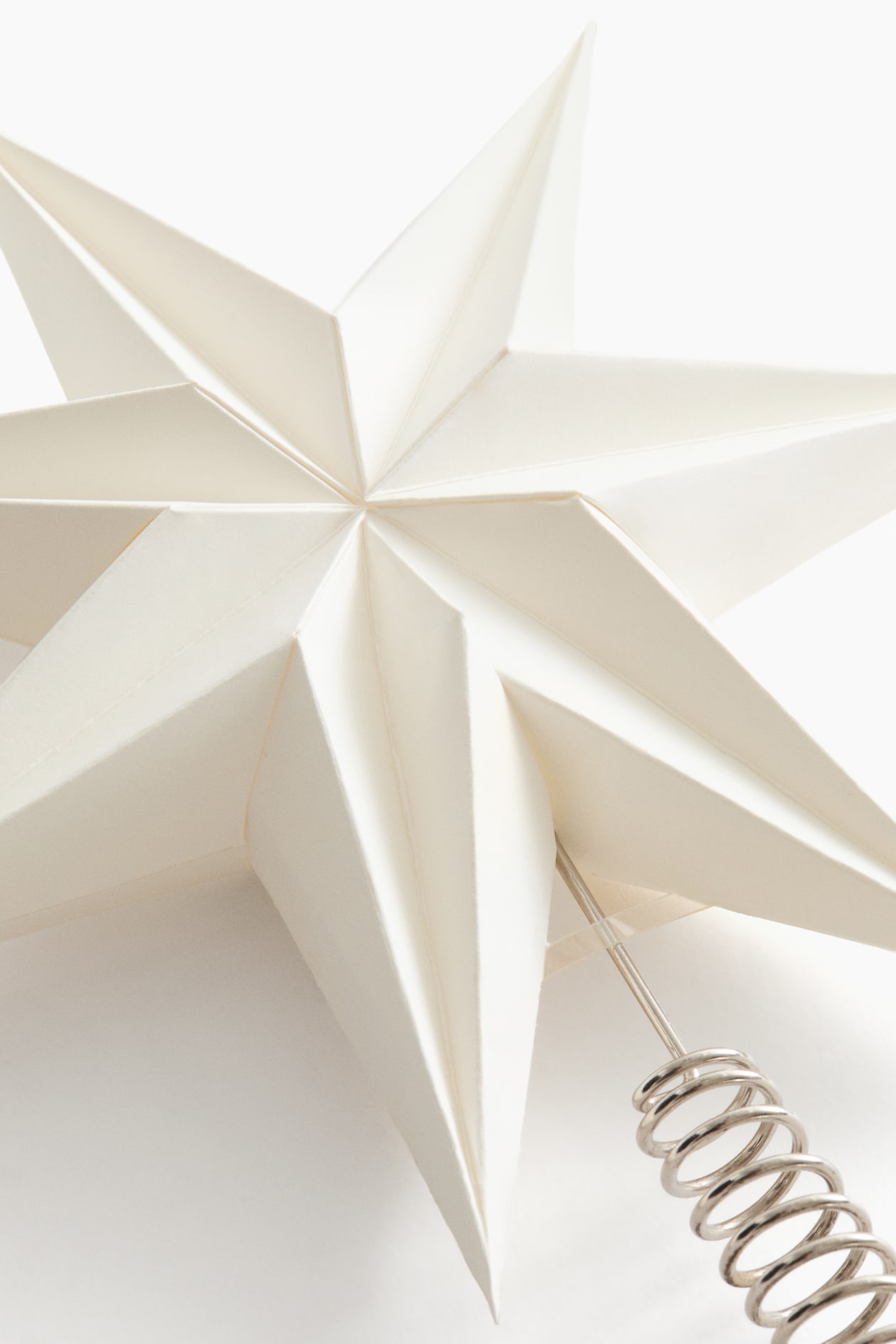 White Christmas tree topper at H&M Home | H&M GB