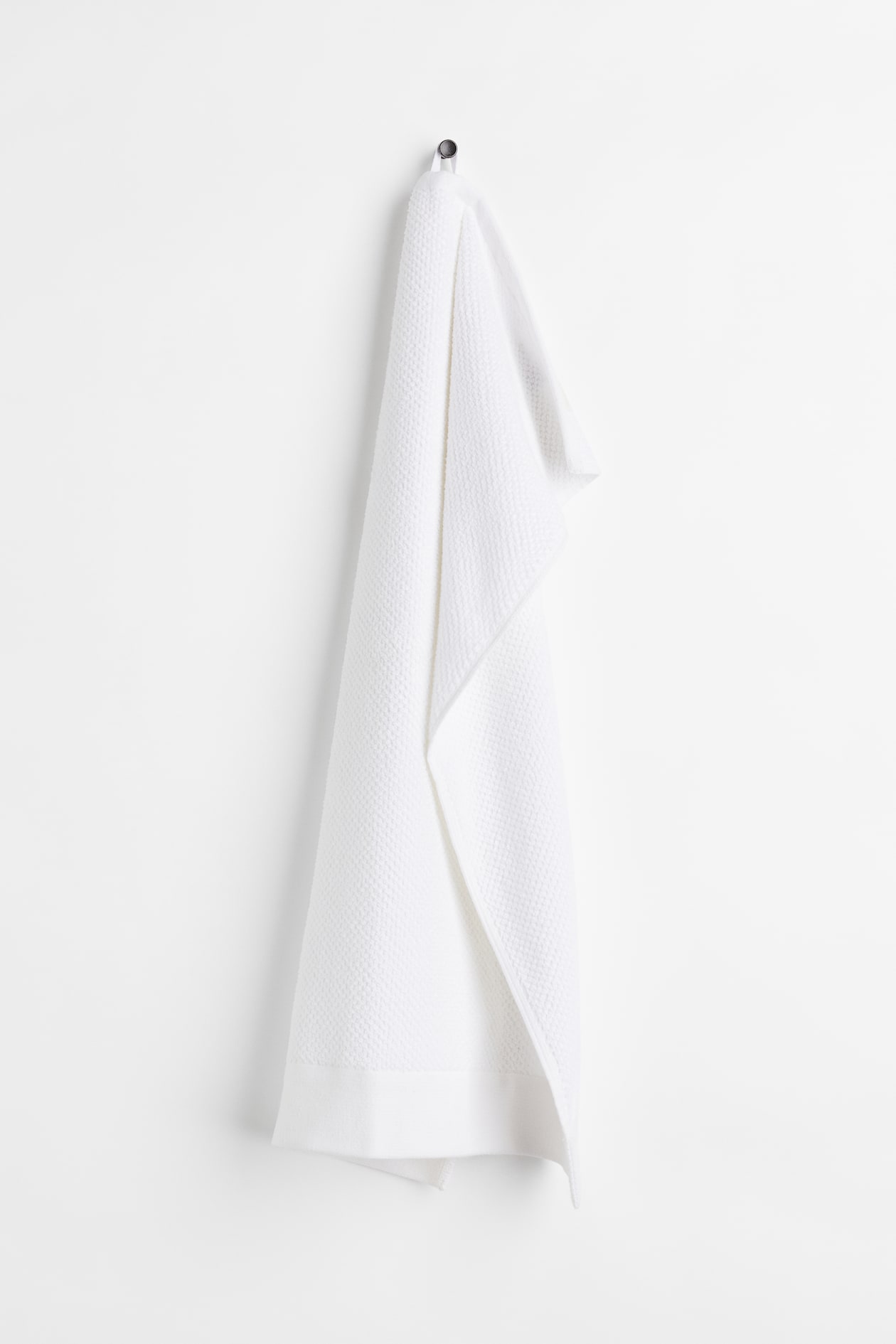 White Cotton Terry Hand Towel at H&M Home | H&M AU
