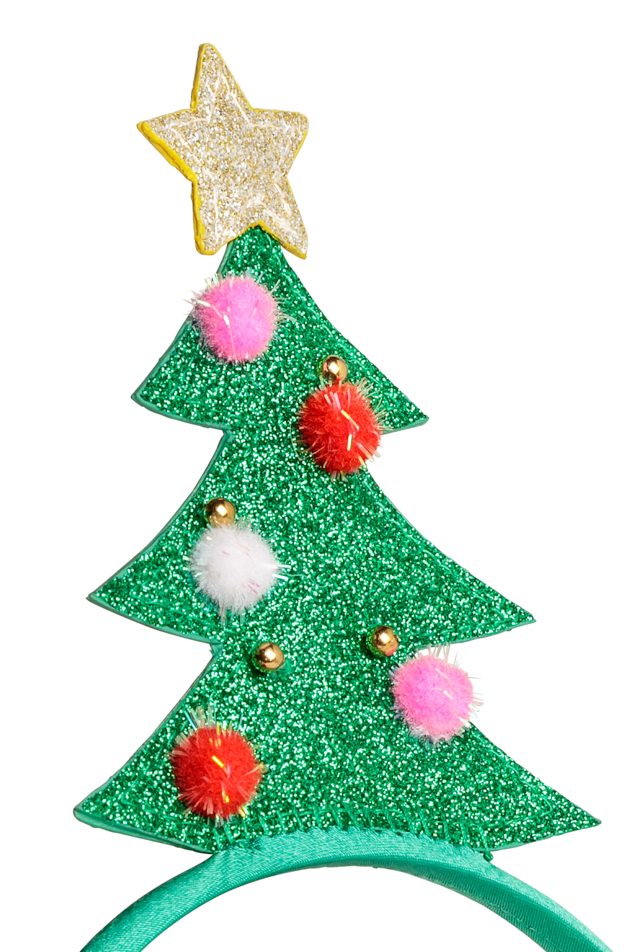 Alice band with Christmas tree - Green - Kids | H&M GB