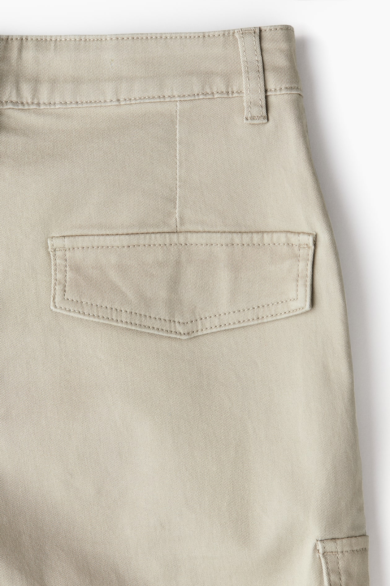Women's Light taupe Slim Cargo Pants | H&M CA