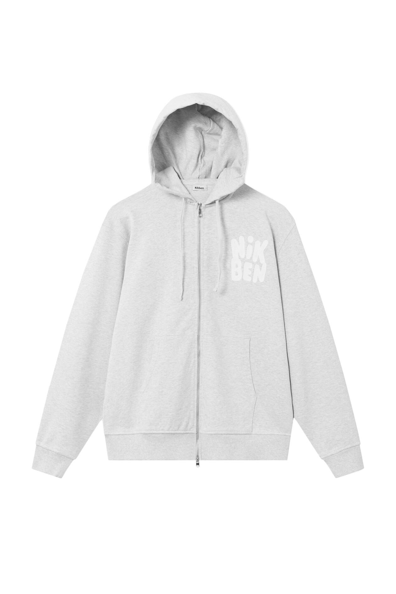Core Zip Hood - Grijze Gemêleerd - Nikben - HEREN | H&M NL