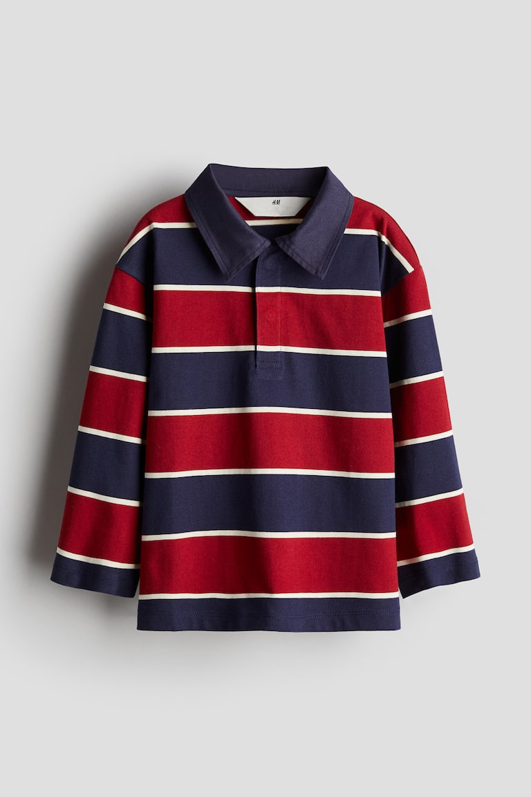 Red/blue striped Rugby Shirt for kids | H&M CA