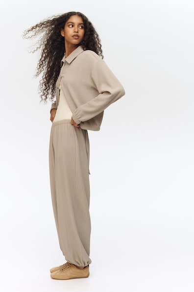 Balloon trousers - Beige - FEMME | H&M FR