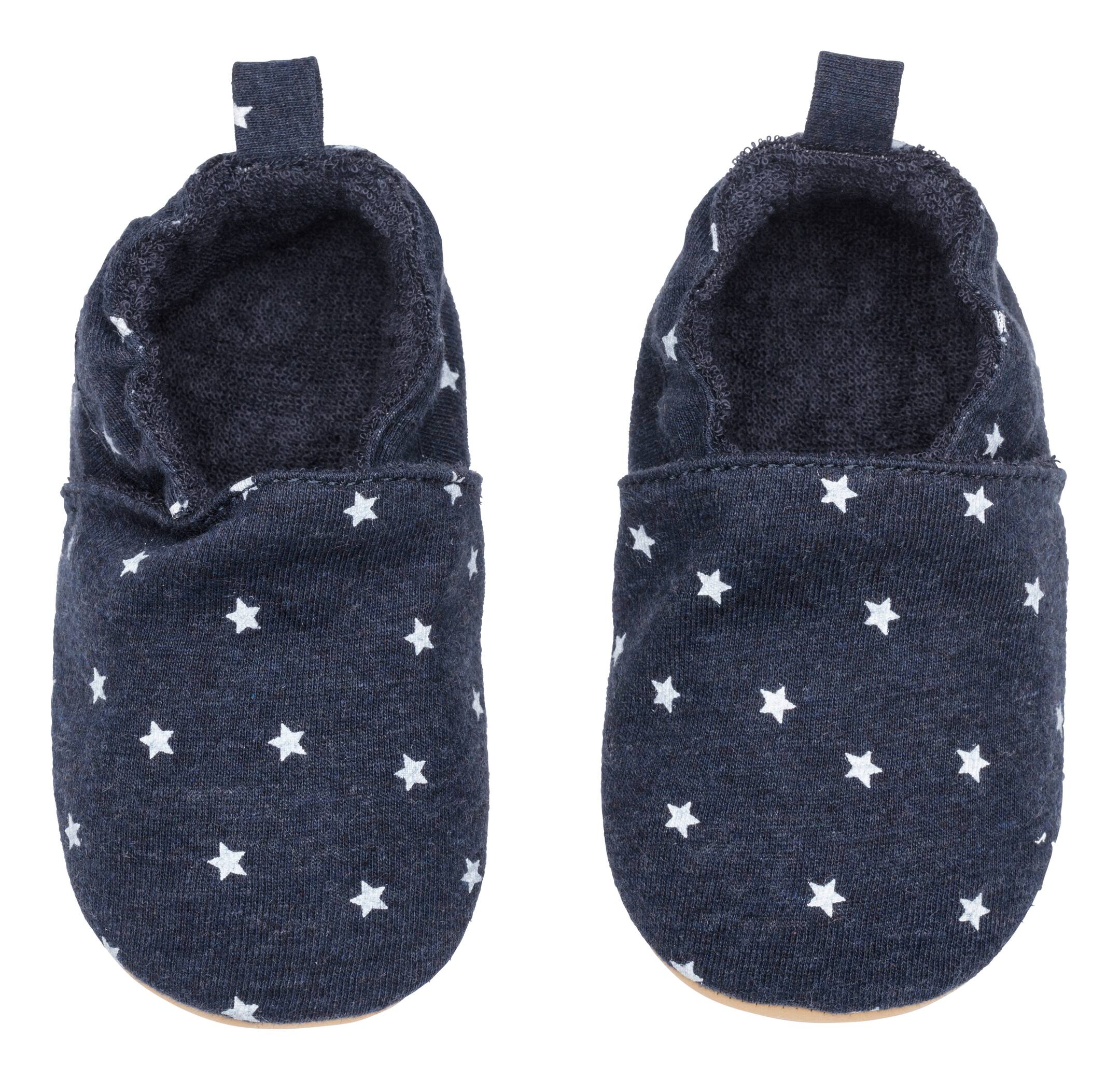 Soft Slippers - Dark blue/stars - Kids | H&M US