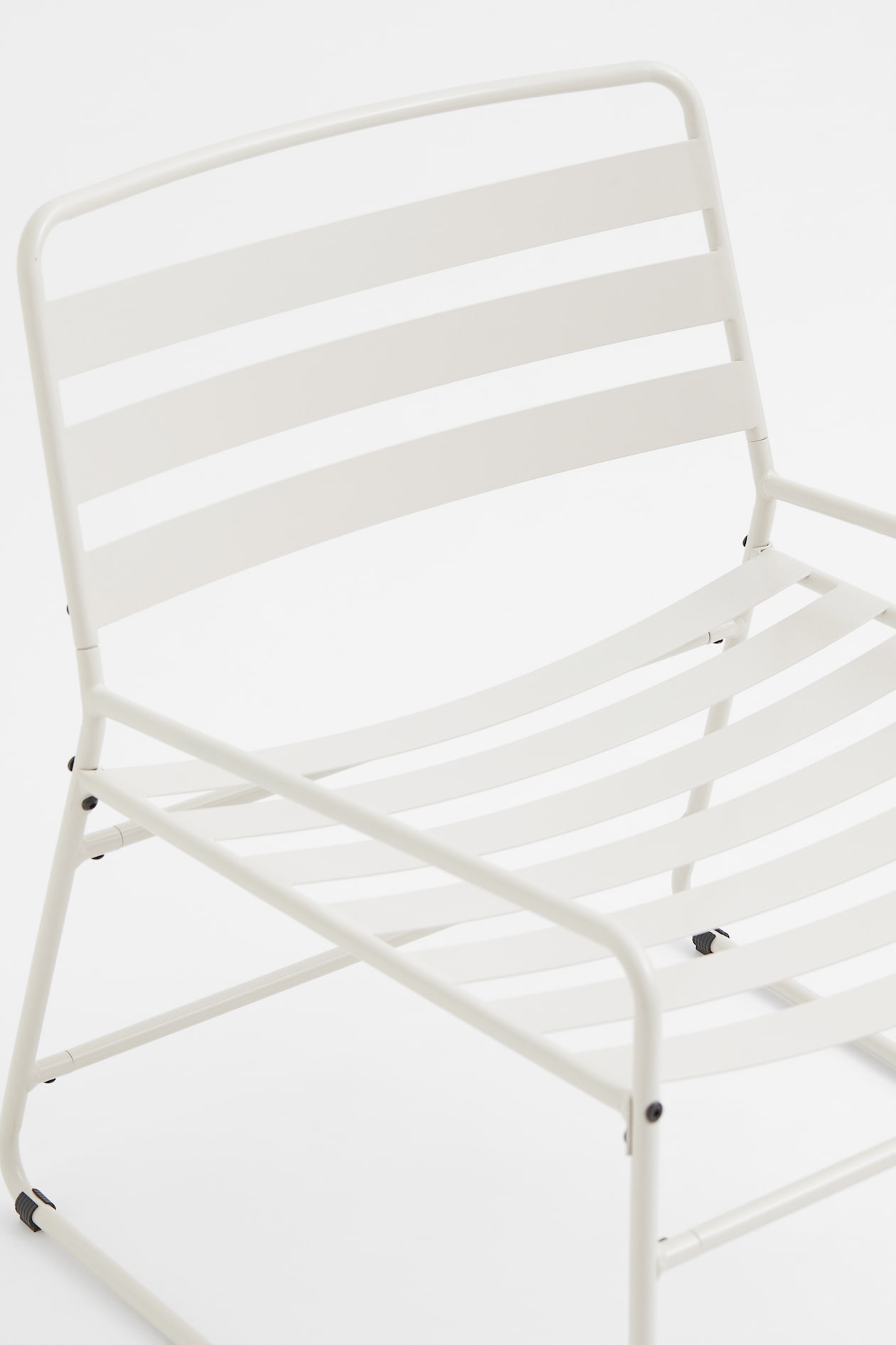 Metal lounge chair - White - Home All | H&M GB