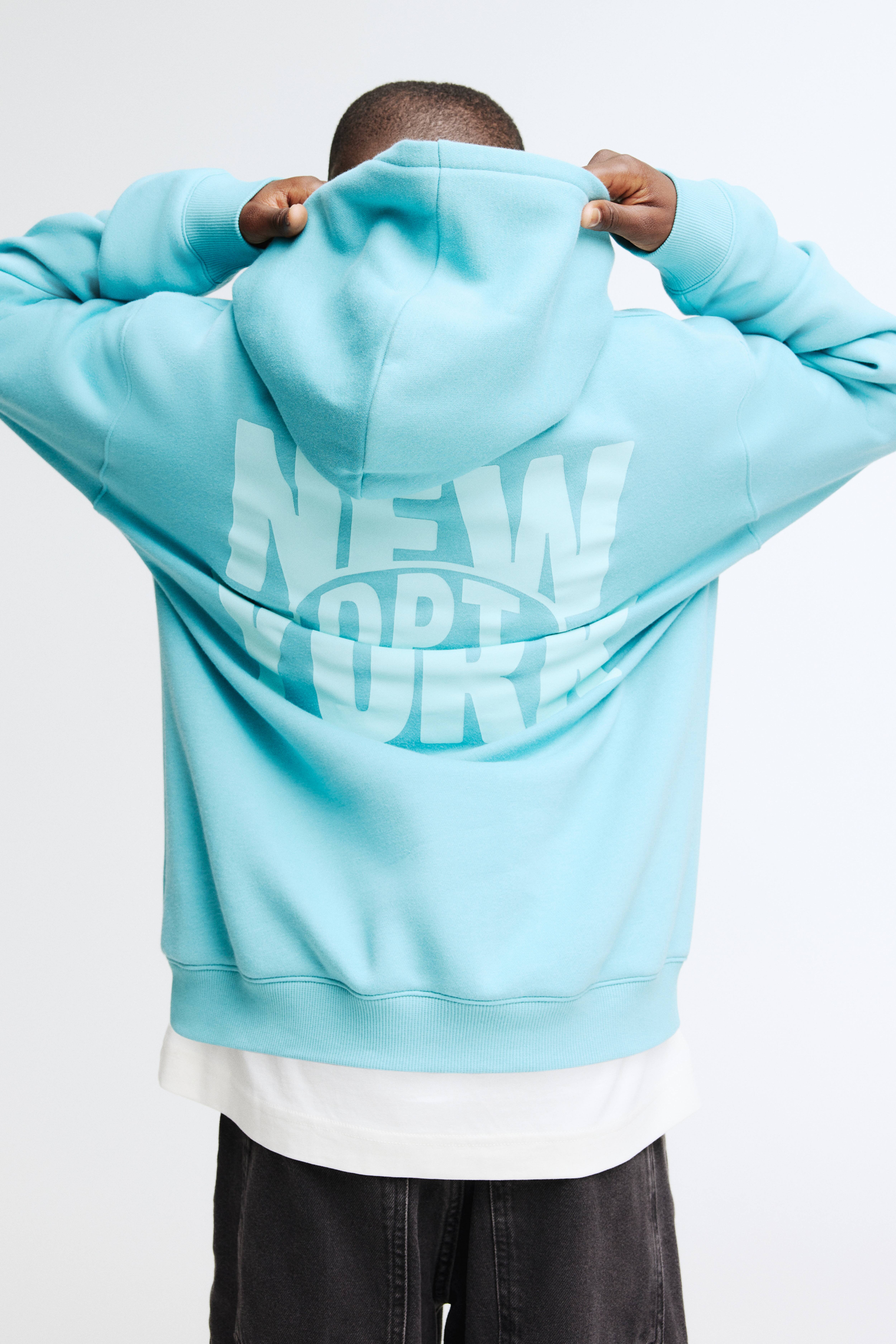 Green New York Hoodie For Kids H M CA Green New York Hoodie For Kids H M CA