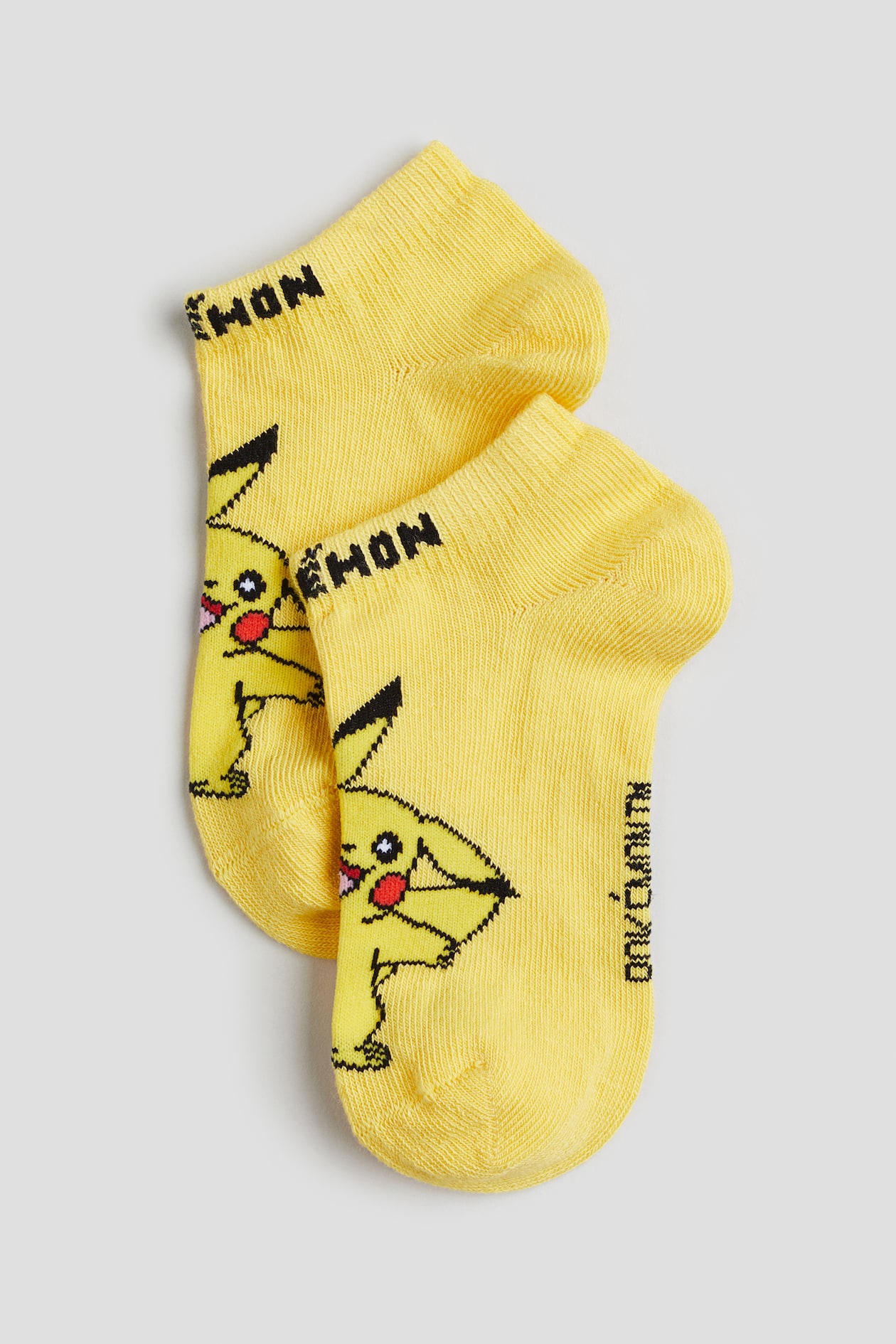 Yellow/Pokémon 5-pack trainer socks for kids | H&M GB