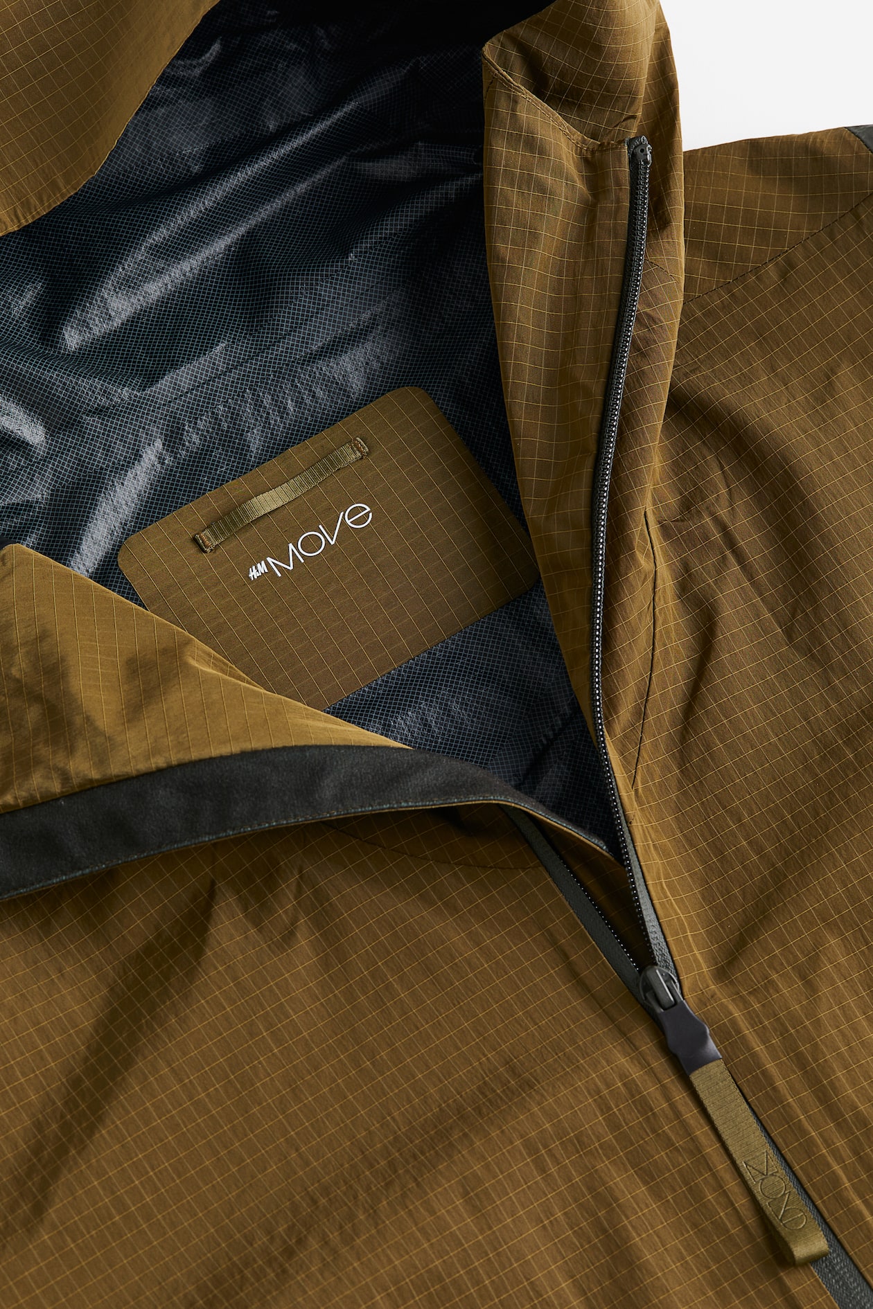 2.5-Layer Shell Jacket in StormMove™ - Dark khaki green/dark green ...