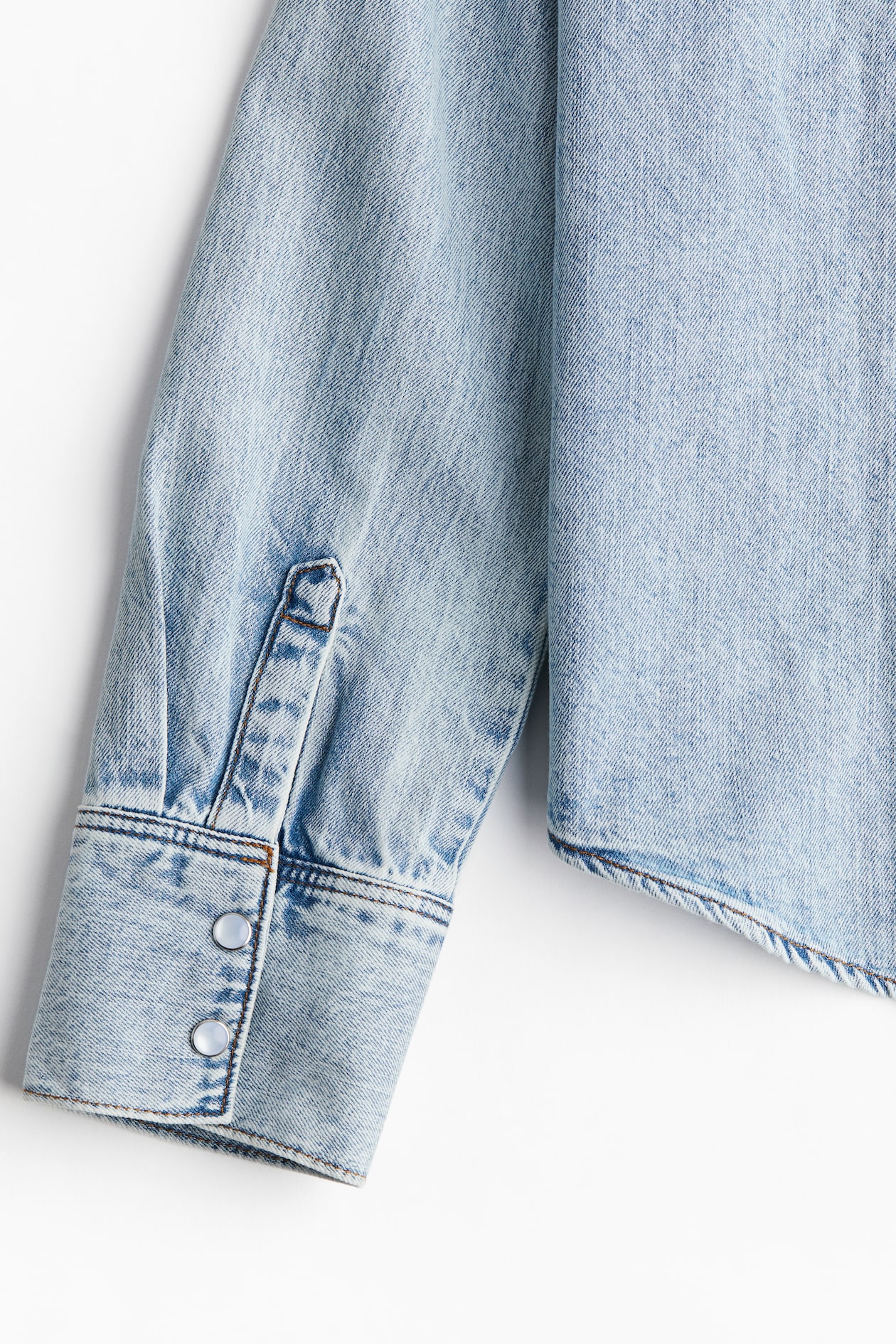 Denim Shirt - Light denim blue - Ladies | H&M US