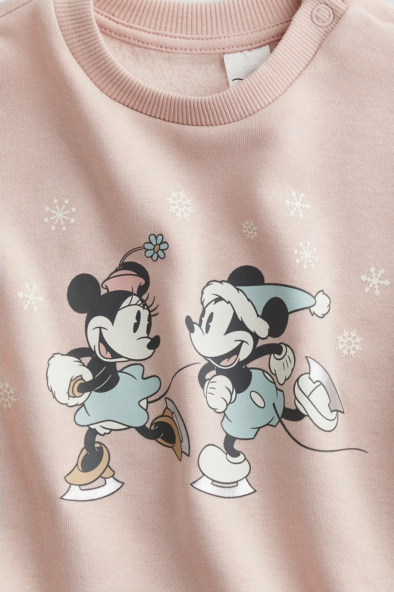 Light pink/Minnie Mouse Sweatshirt Dress with Tulle Skirt for kids | H&M US
