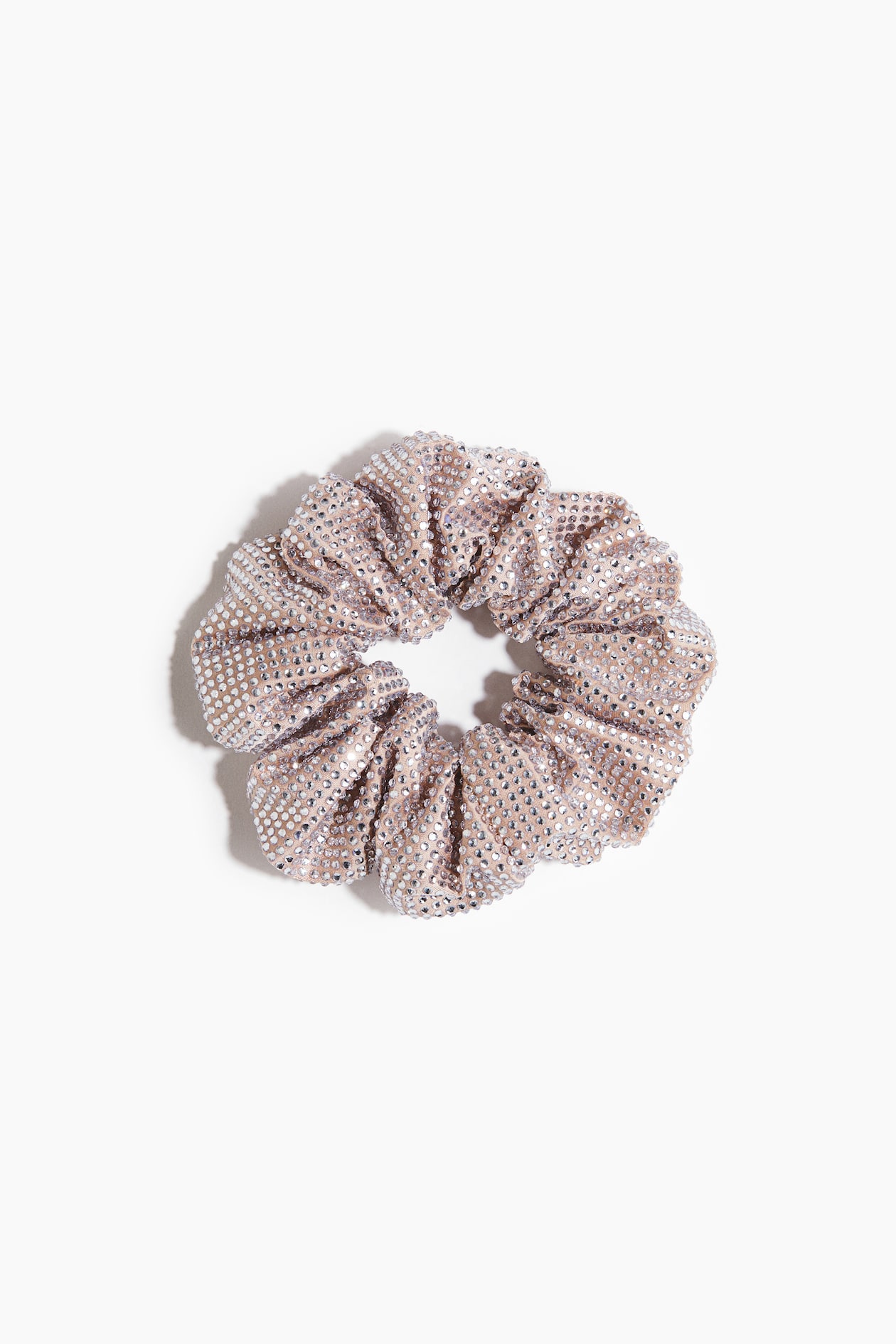 Scrunchie mit Strassverzierung - Taupe - Ladies | H&M DE