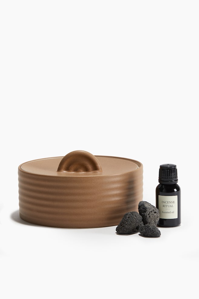 Lava-stone diffuser - Beige/Incense Ritual - Home All | H&M GB