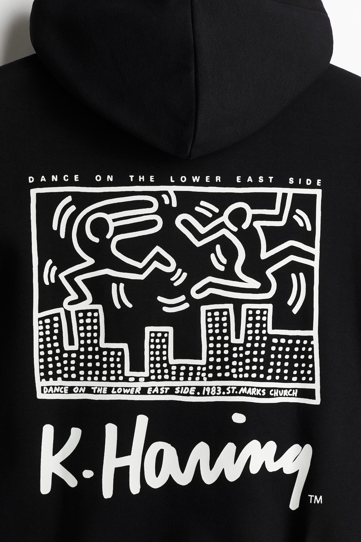 Regular Fit Hoodie - Black/Keith Haring - Men | H&M US
