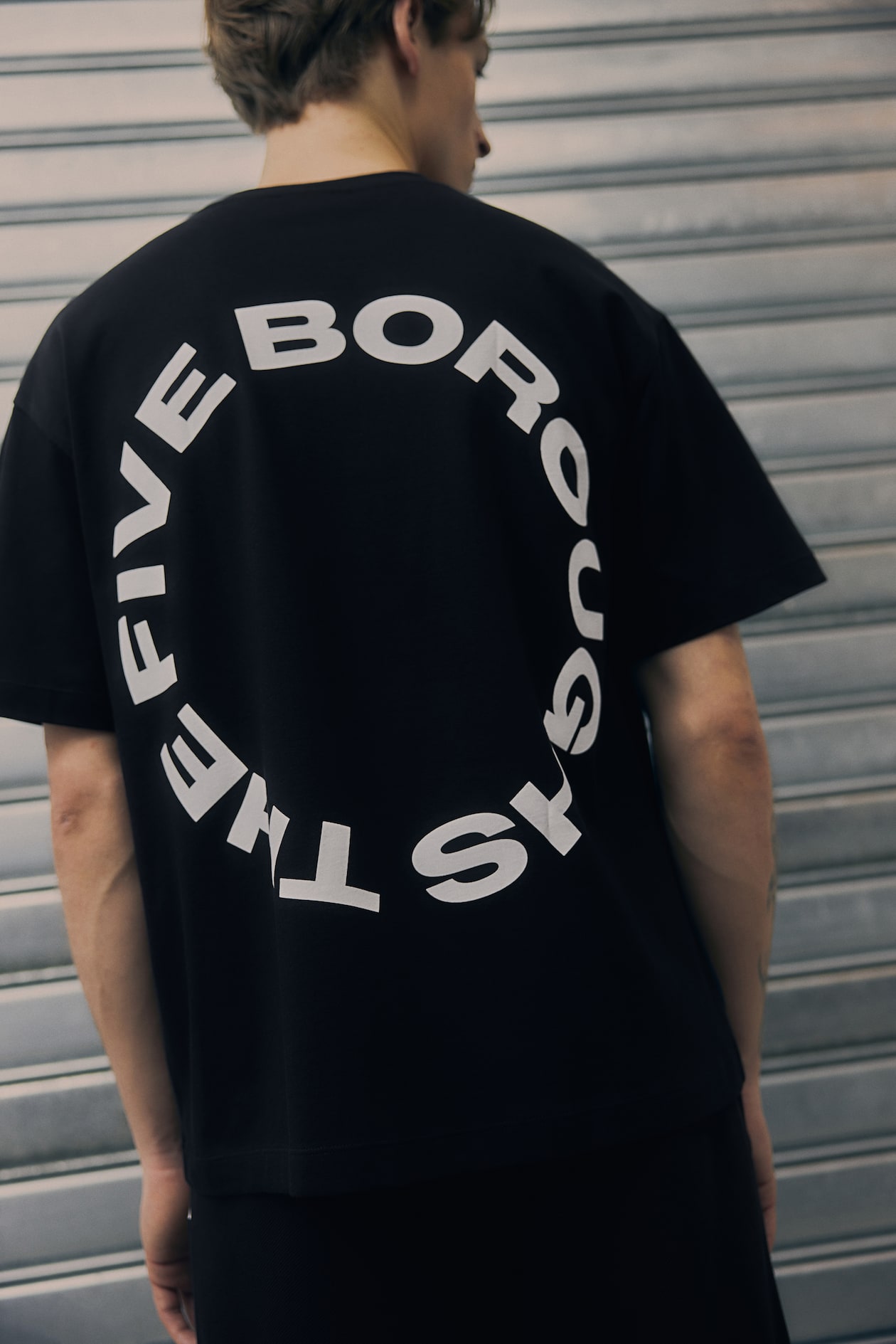 Loose Fit Print Tee - Black/New York - Men | H&M AU