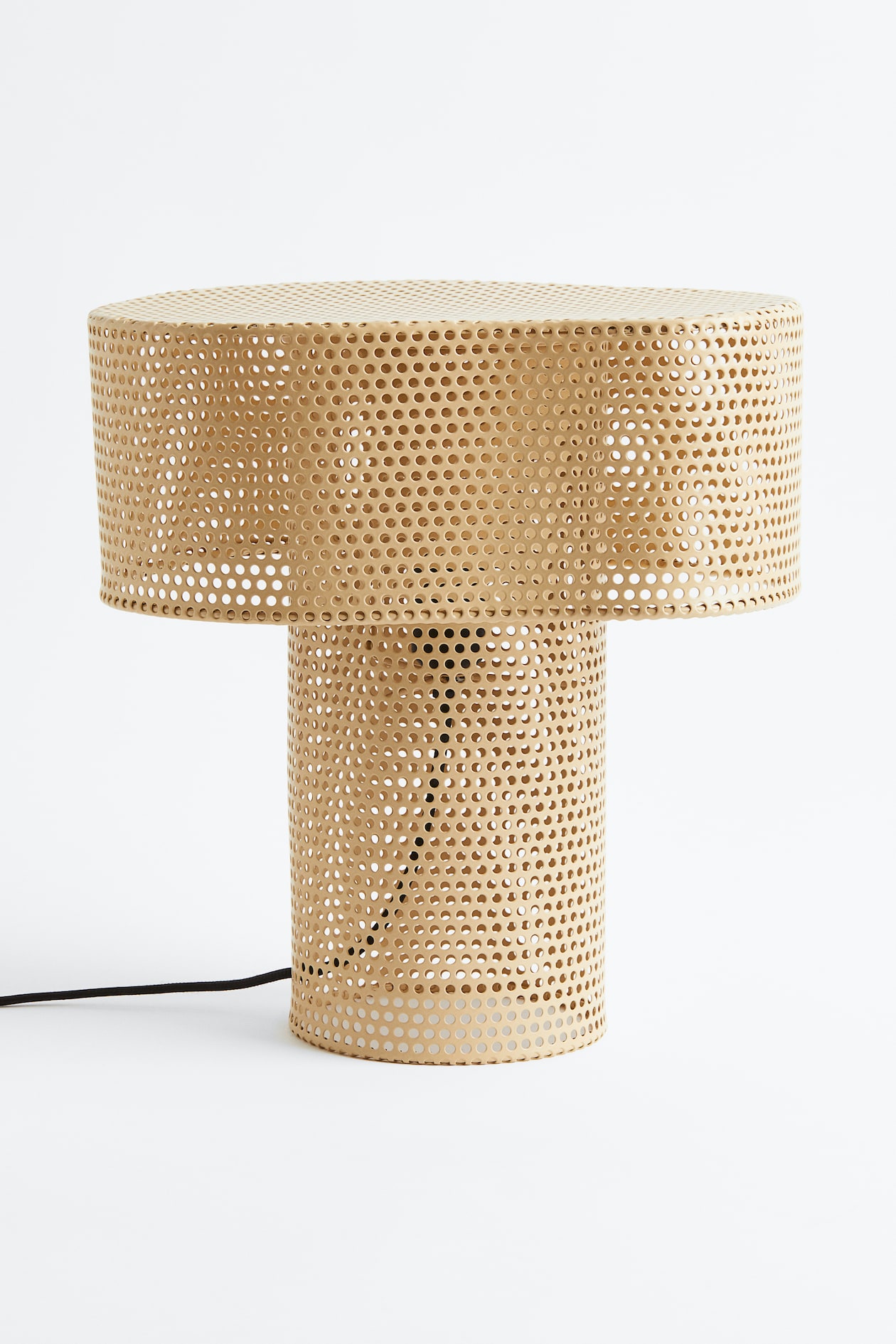 Yellow Metal mesh table lamp at H&M Home | H&M GB
