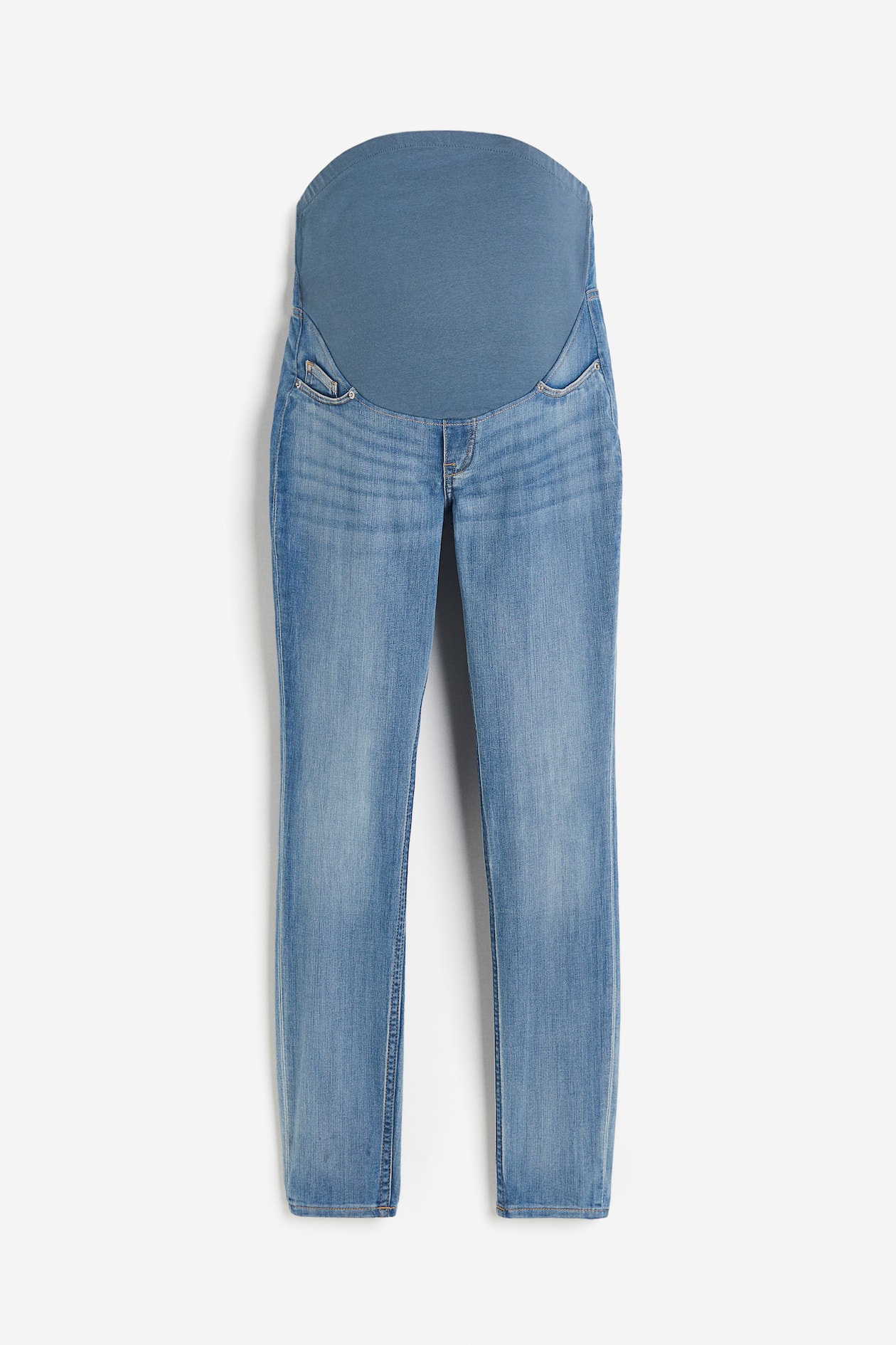 Women's Medium denim blue MAMA Super Skinny Jeans | H&M US