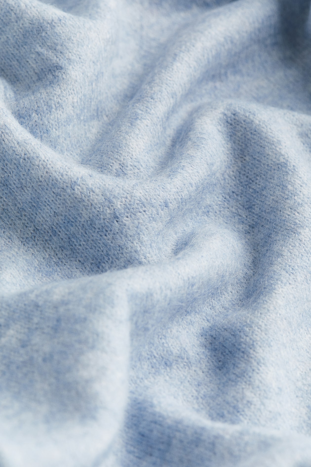 Knit Sweater - Light blue melange - Ladies | H&M US