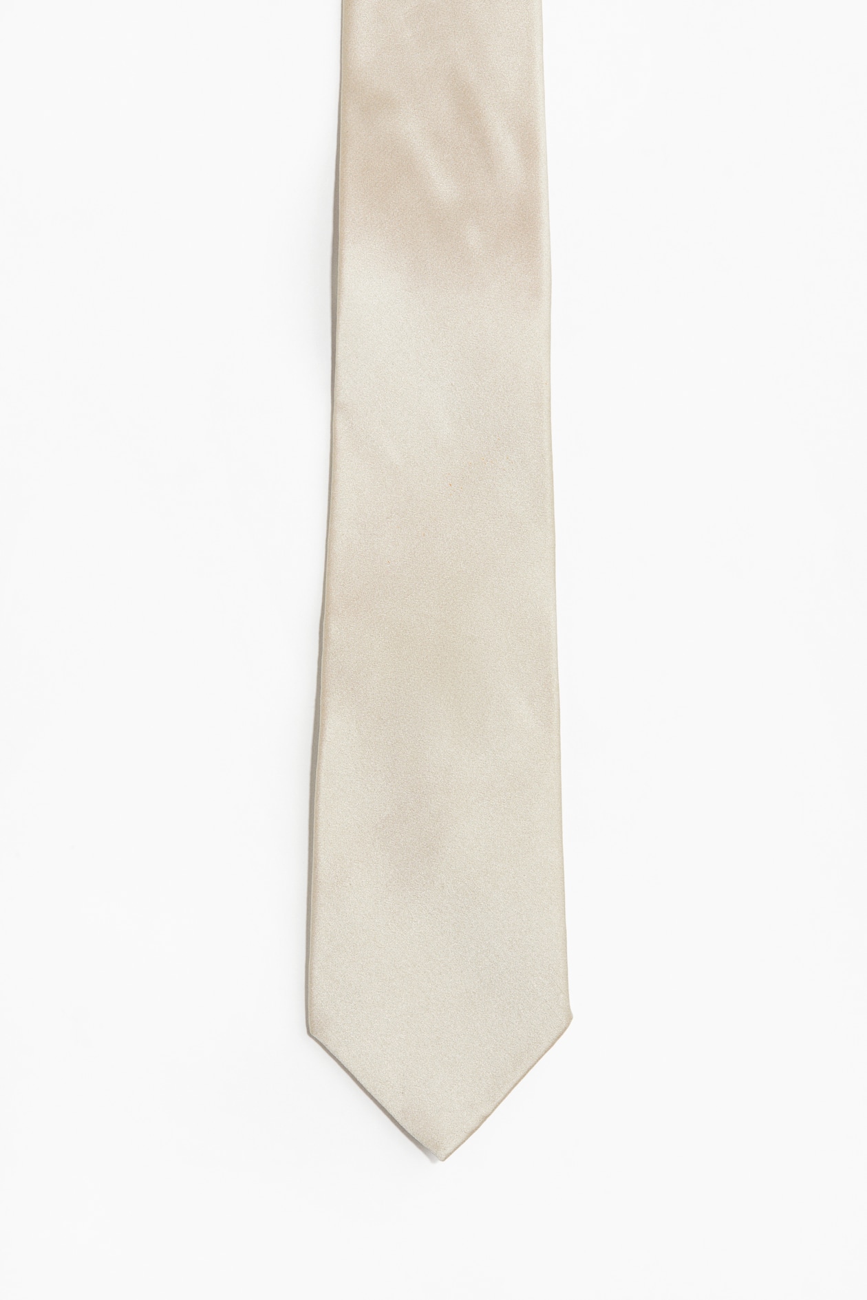 Corbata de seda - Beige claro - HOMBRE | H&M ES