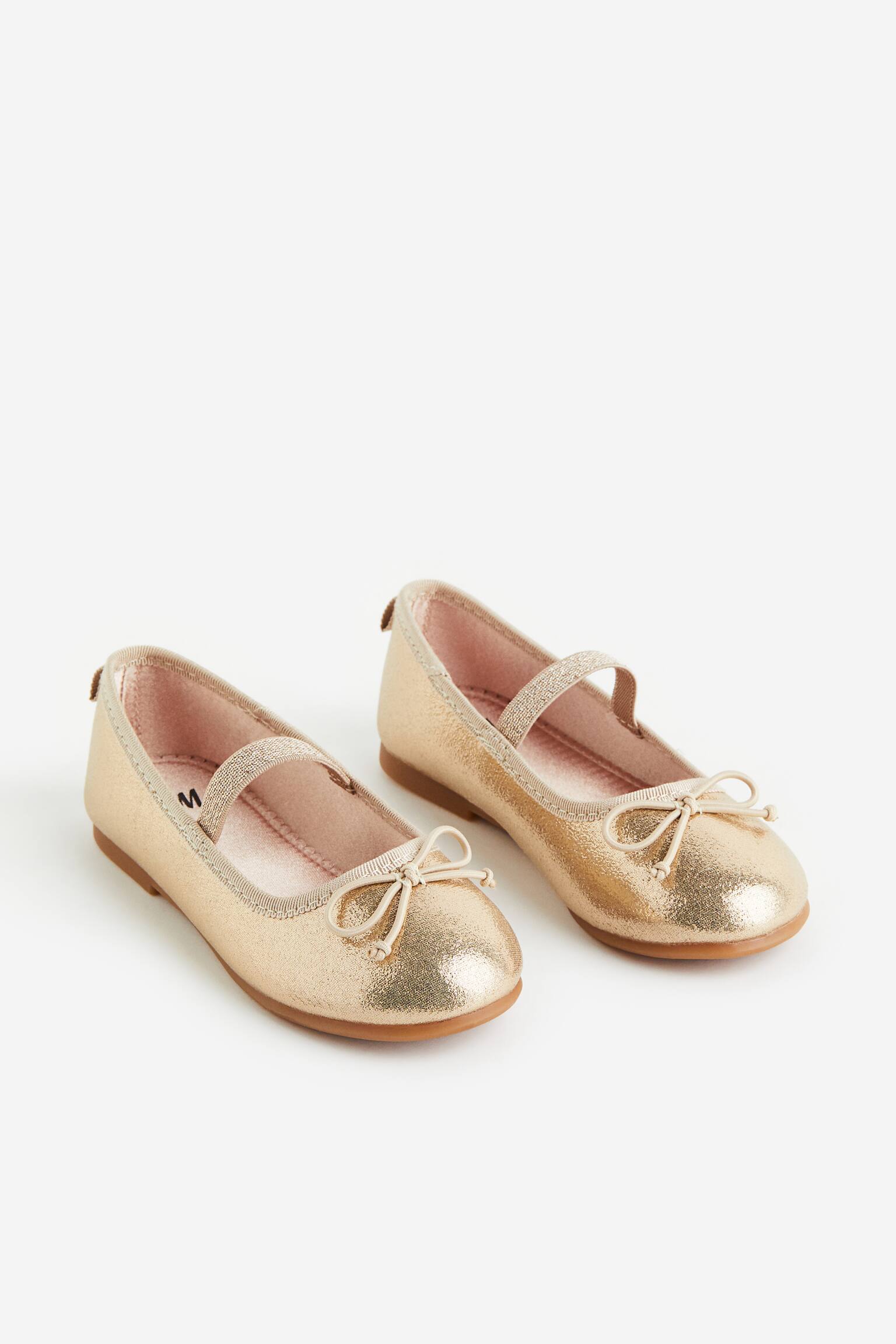 Ballet pumps - Gold-coloured - Kids | H&M HK