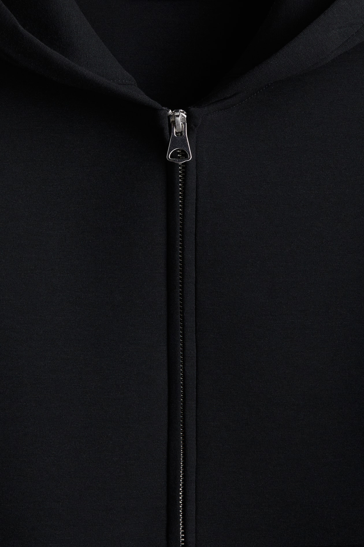 Sudadera con zíper Loose Fit en tela scuba - Negro - Men | H&M MX