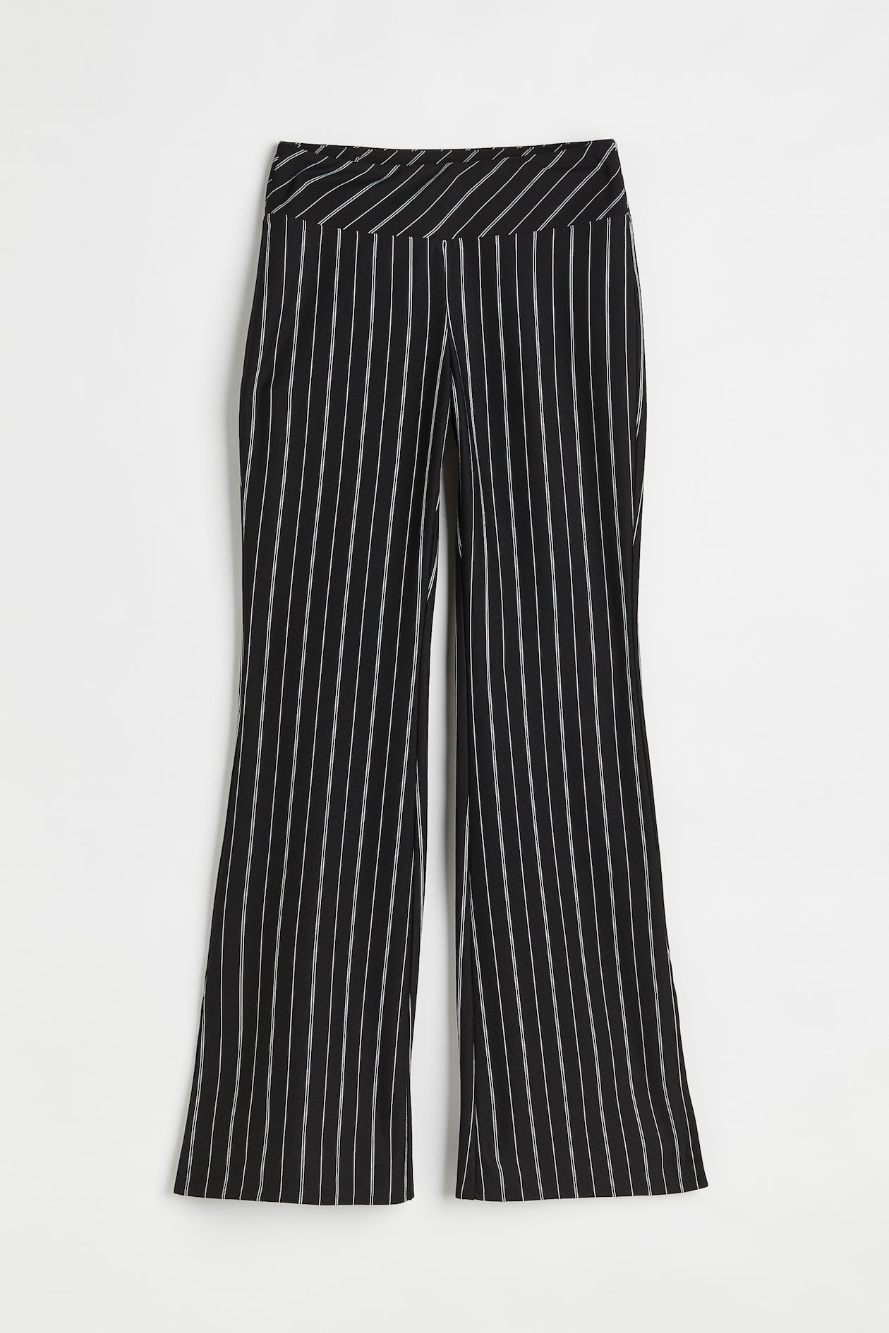 Helanke zvoncare - Crna/tanke pruge - Ladies | H&M RS