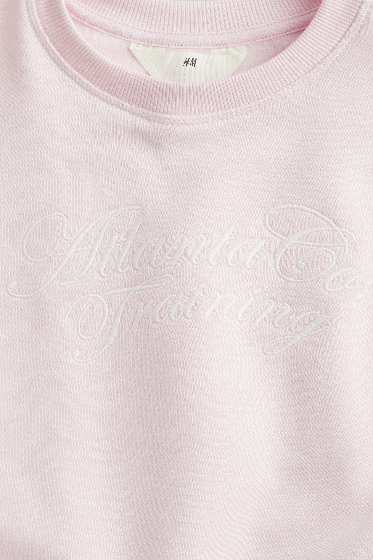 Sweatshirt with Motif - Light pink/Atlanta Co - Kids | H&M PH