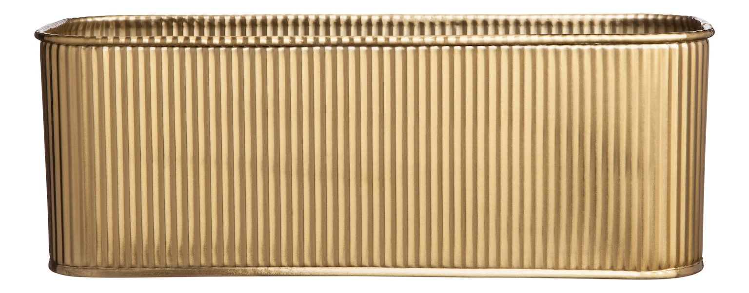 Metal storage box - Gold-coloured - Home All | H&M GB