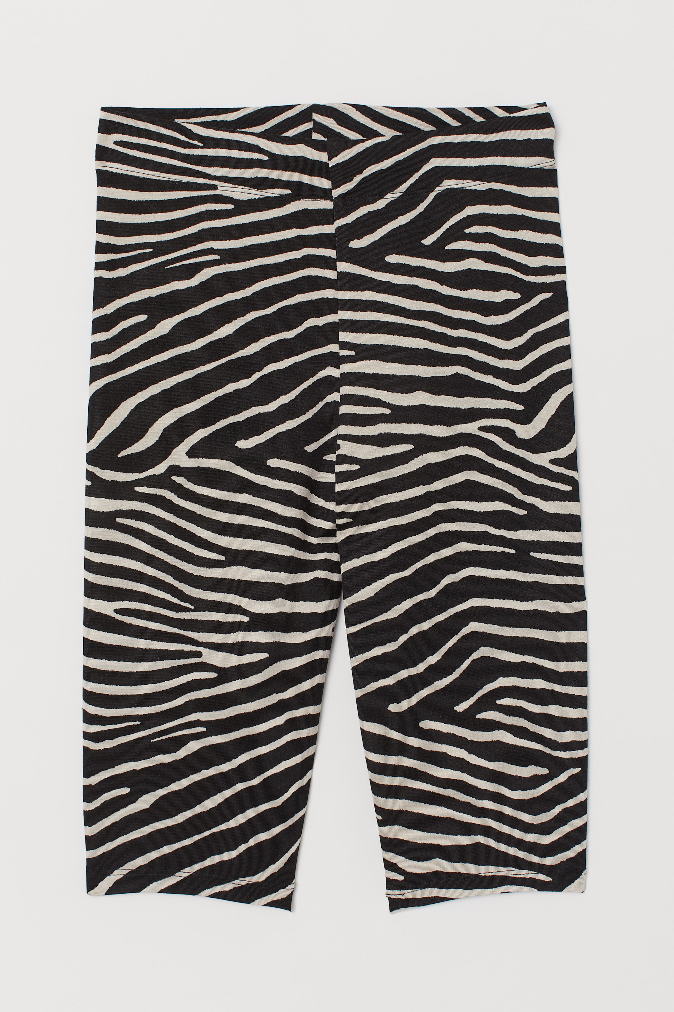 Jersey Cycling Shorts - Black/zebra print - Ladies | H&M CA