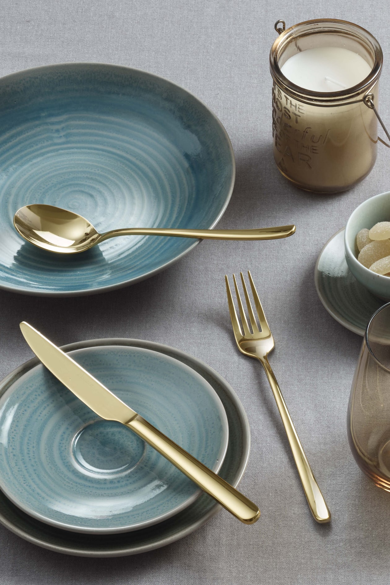 Set 16tlg. Sky Treasure - Edelstahl Gold - Pintinox - Home All | H&M DE