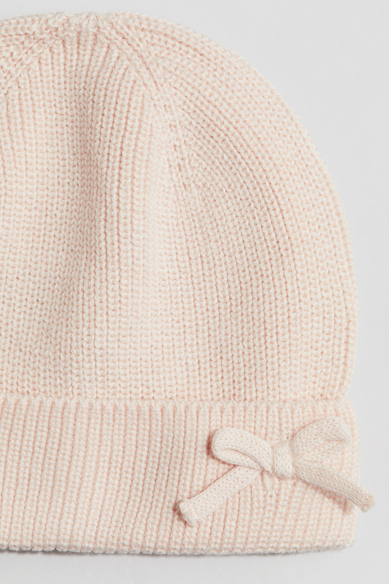 Fiyonk Detaylı ve Pamuklu Bere - Toz pembe - ÇOCUK | H&M TR