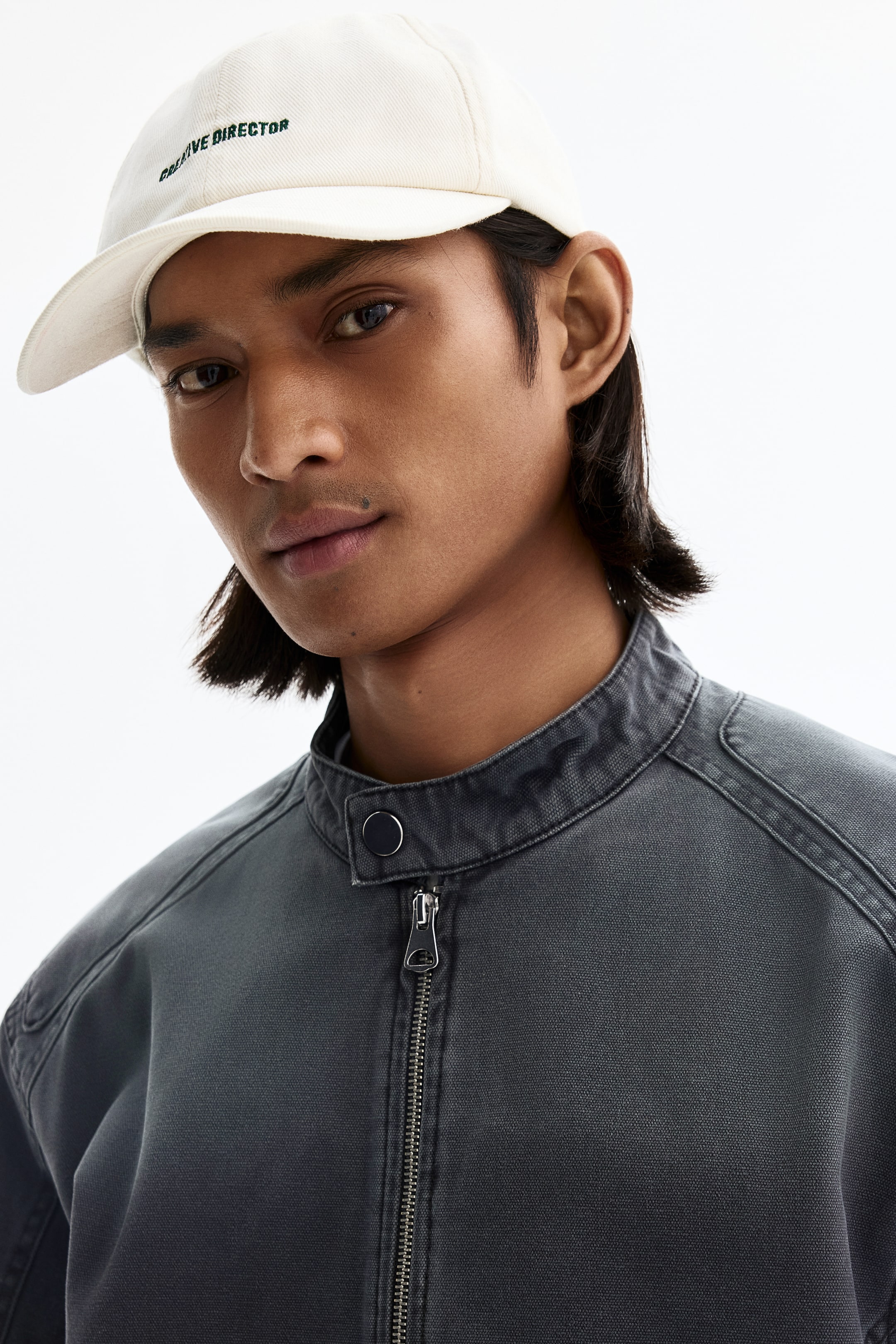 Men’s Gray Racer Jacket | H&M CA