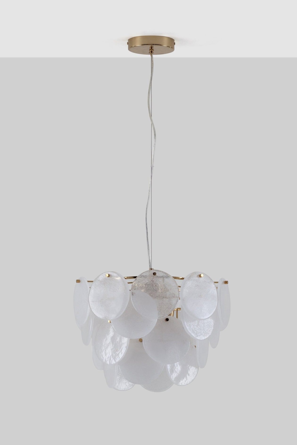 Glass Disk Ceiling Light - White - houseof - Home All | H&M GB