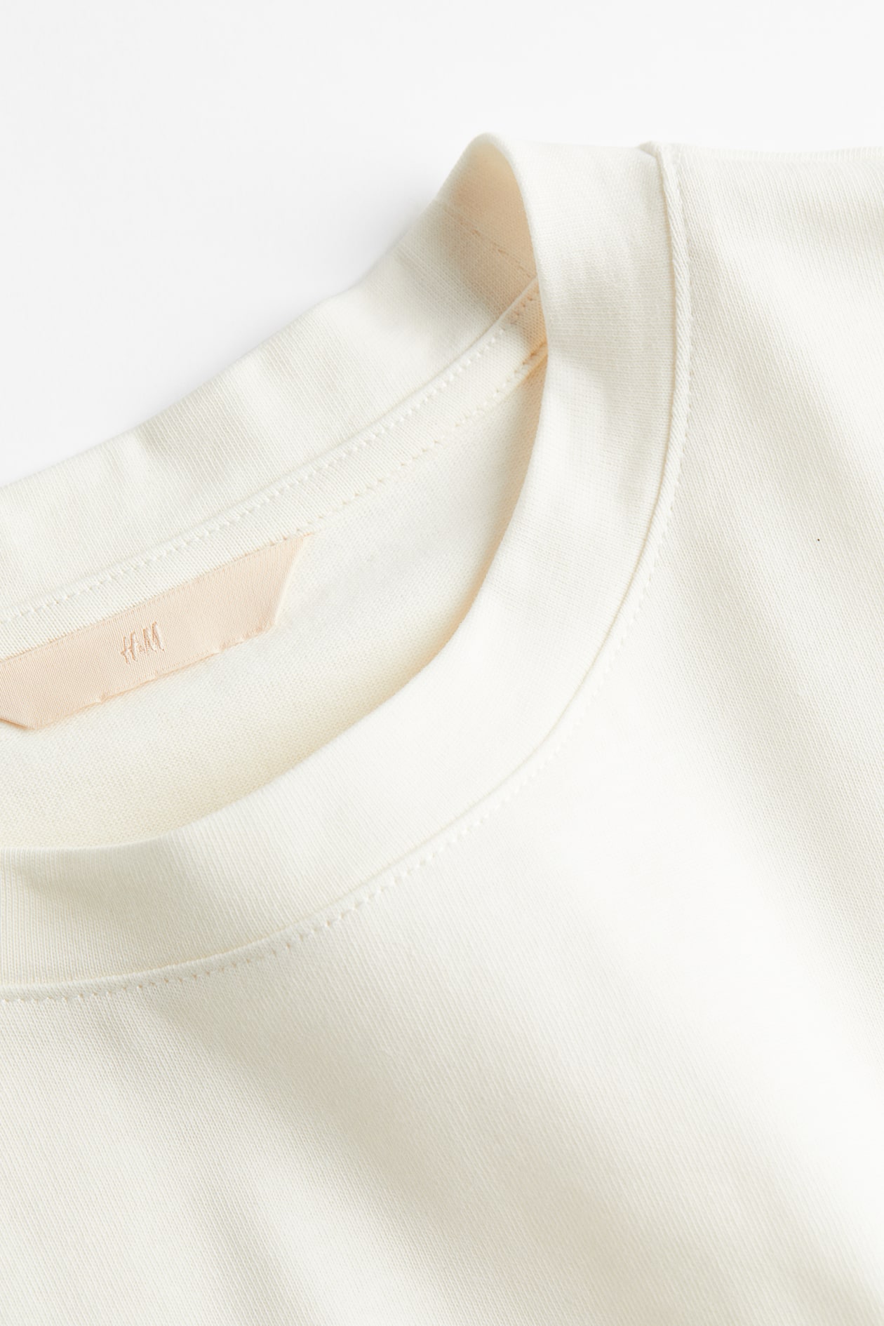 Women's White Cotton T-shirt | H&M US