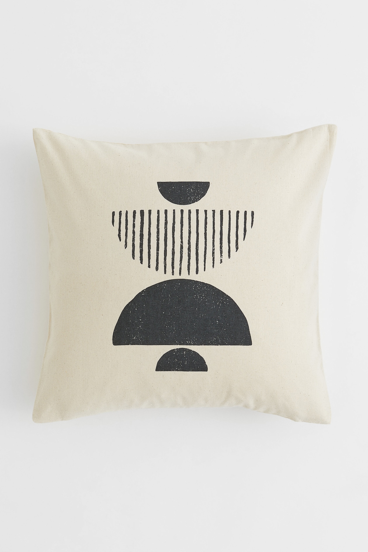Light beige/Pattern Print Cushion Cover at H&M Home | H&M AU